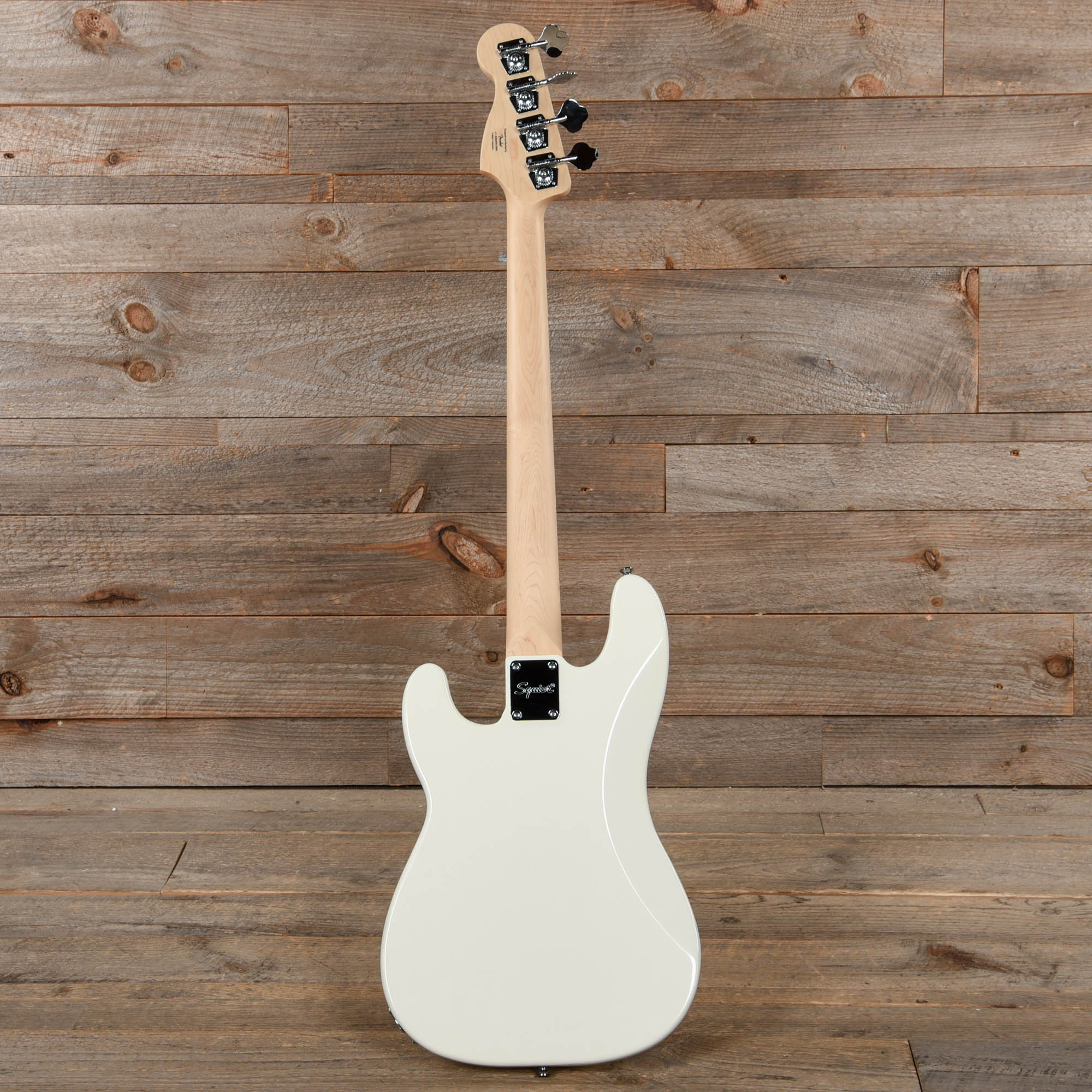 Squier Affinity Precision Bass PJ Olympic White – Chicago Music Exchange