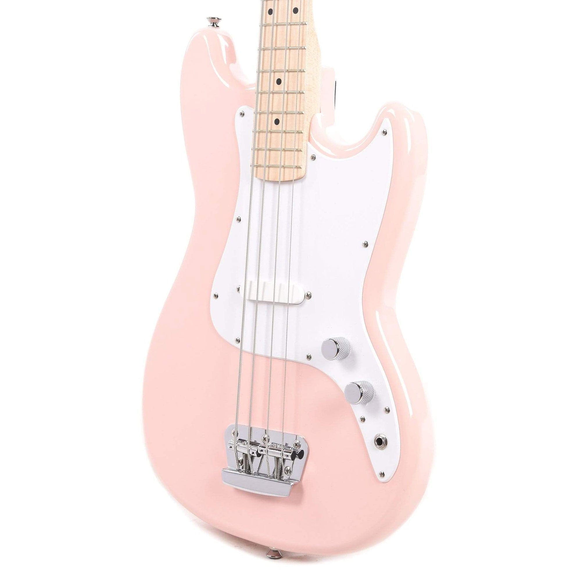 Squier Bronco Bass Shell Pink – Chicago Music Exchange