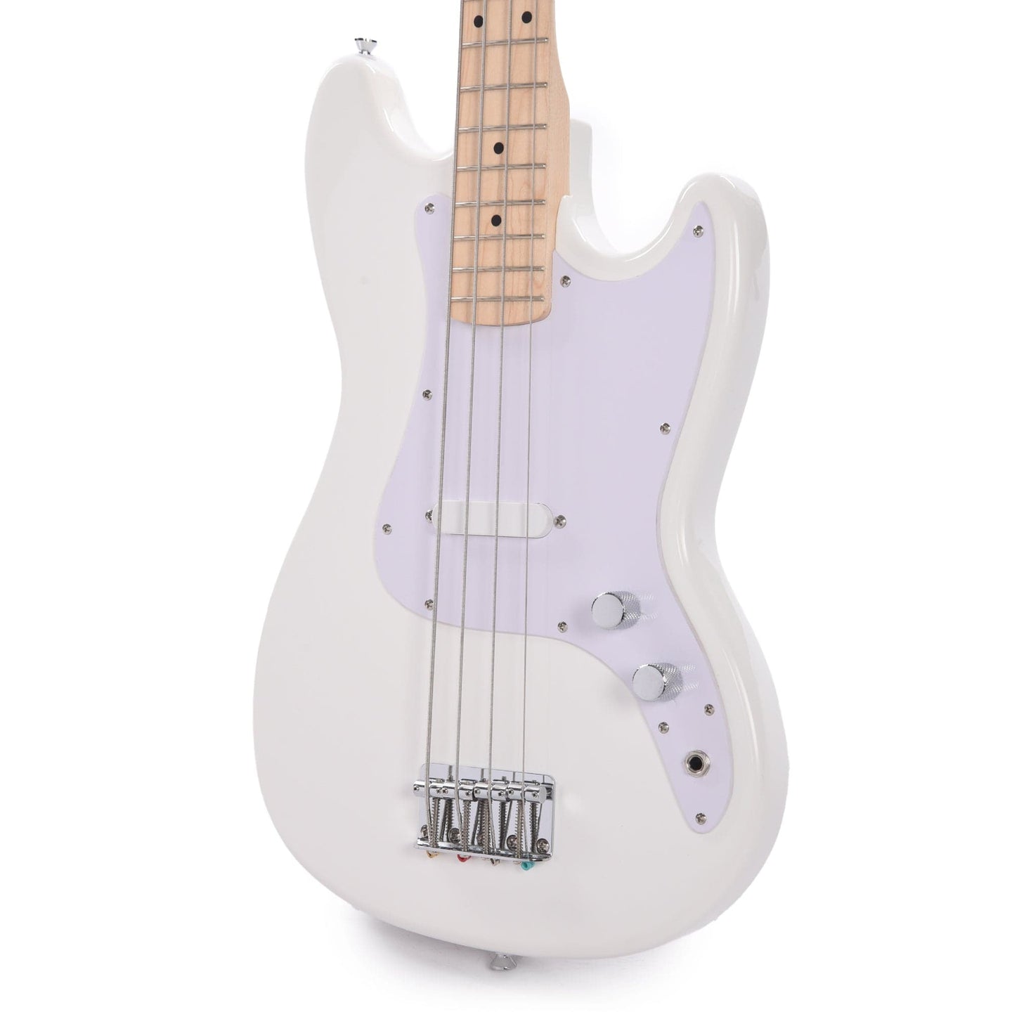 Squier Sonic Bronco Bass Arctic White – Chicago Music Exchange