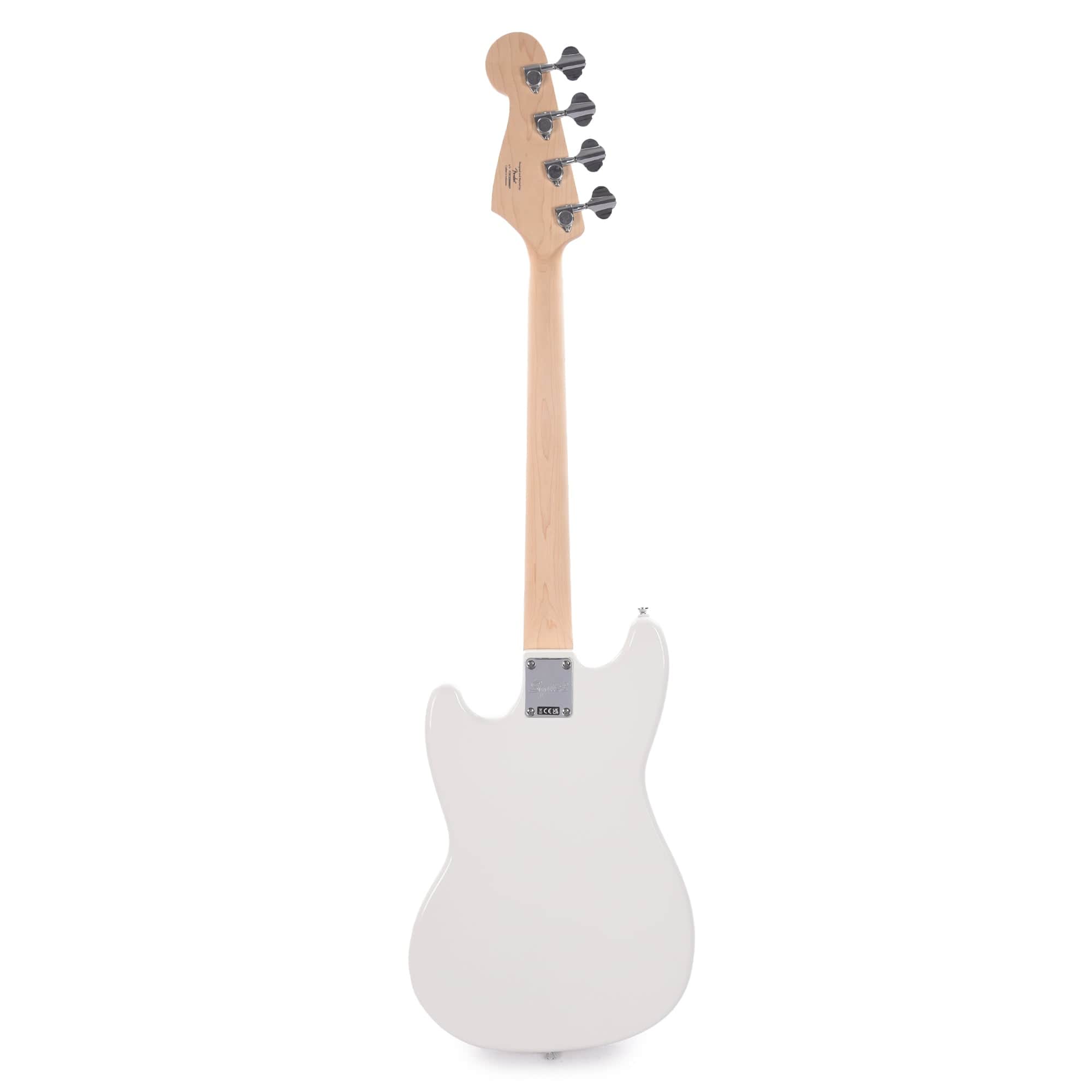Squier Sonic Bronco Bass Arctic White – Chicago Music Exchange