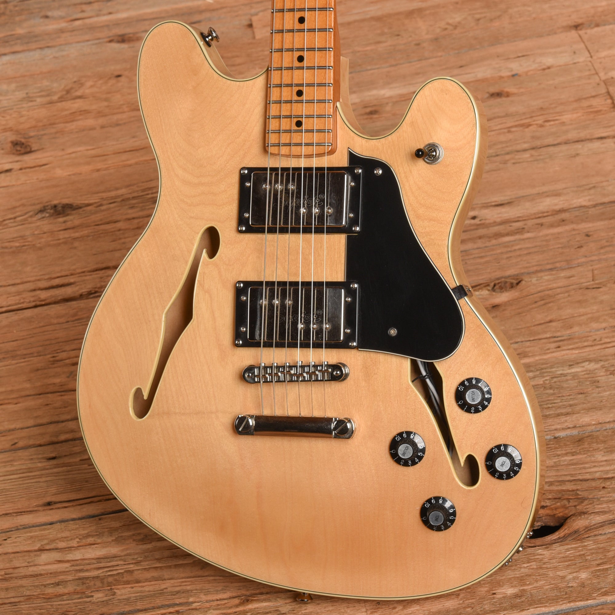 Squier Classic Vibe Starcaster Natural 2020 – Chicago Music Exchange
