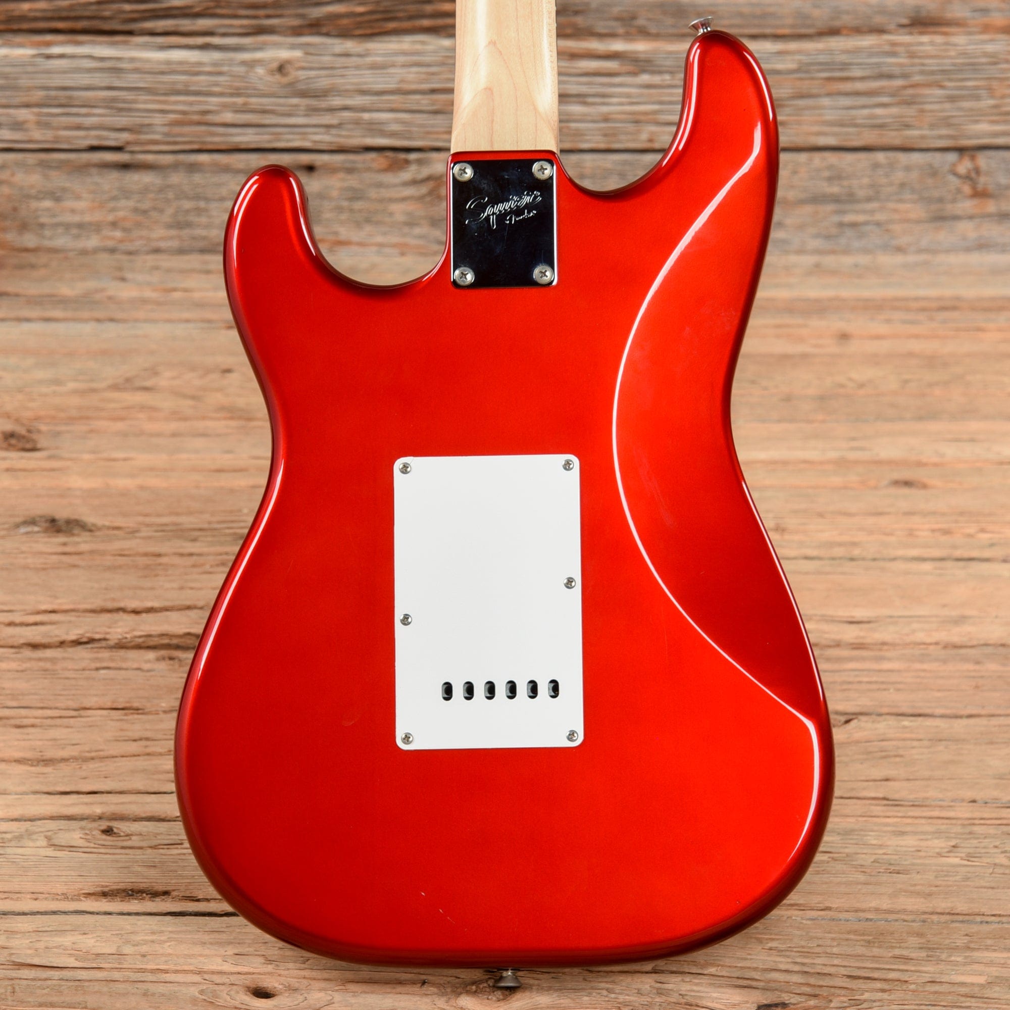 Squier Affinity Stratocaster Metallic Red – Chicago Music Exchange