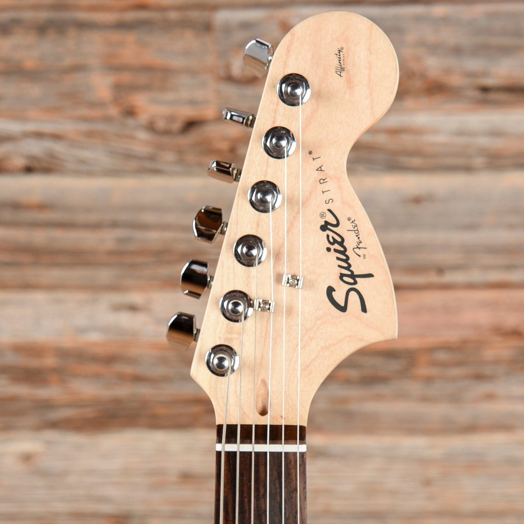 Squier Affinity Stratocaster Metallic Red – Chicago Music Exchange