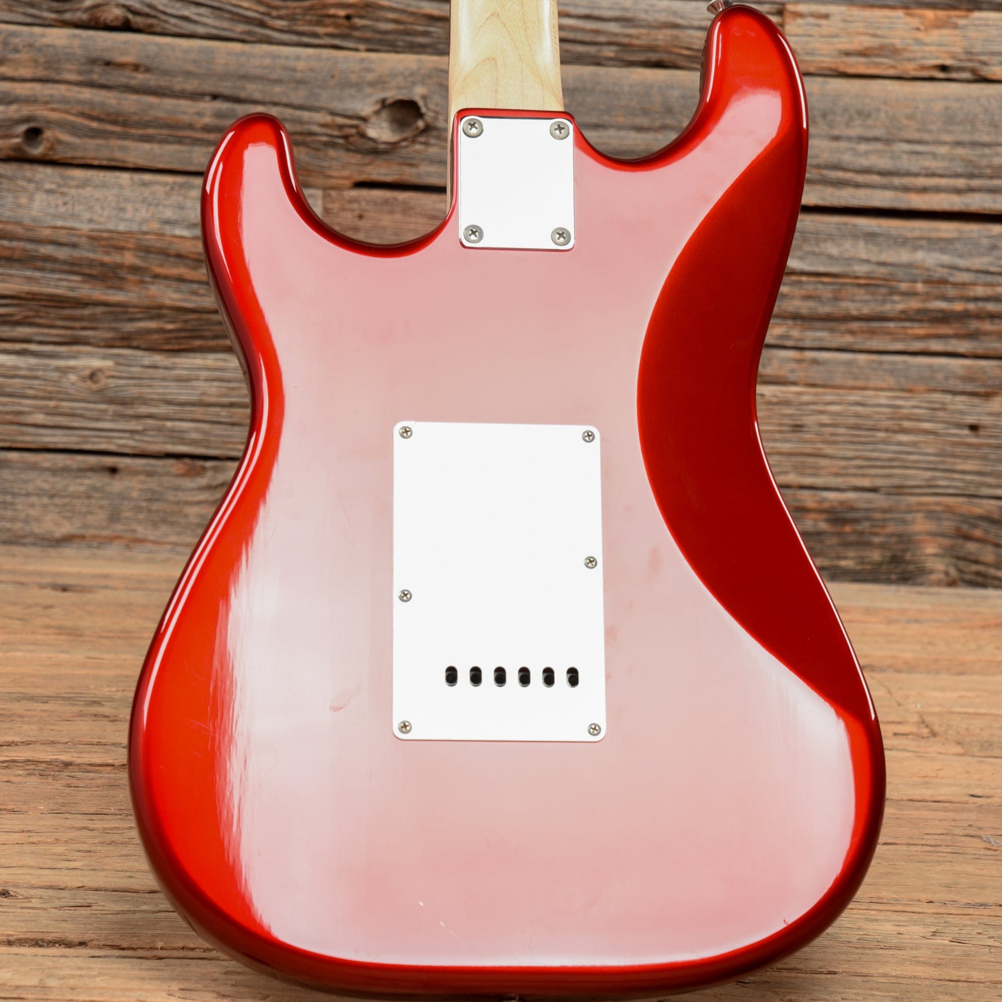 Squier Affinity Stratocaster Metallic Red – Chicago Music Exchange