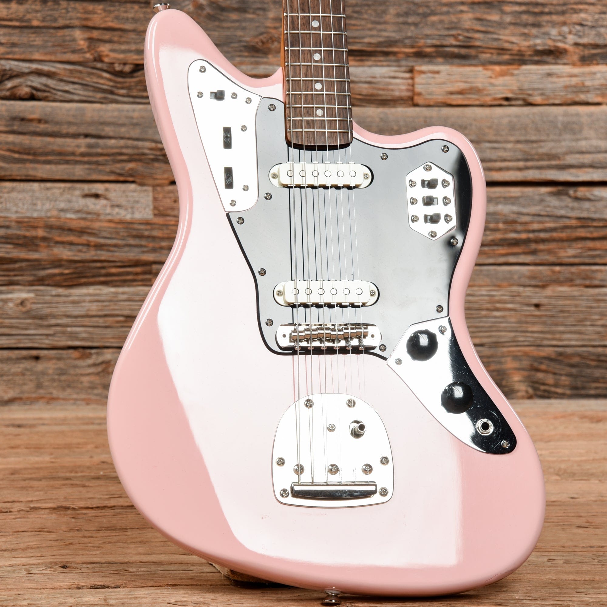 Squier Classic Vibe 60s Jaguar Shell Pink 2021 – Chicago Music Exchange