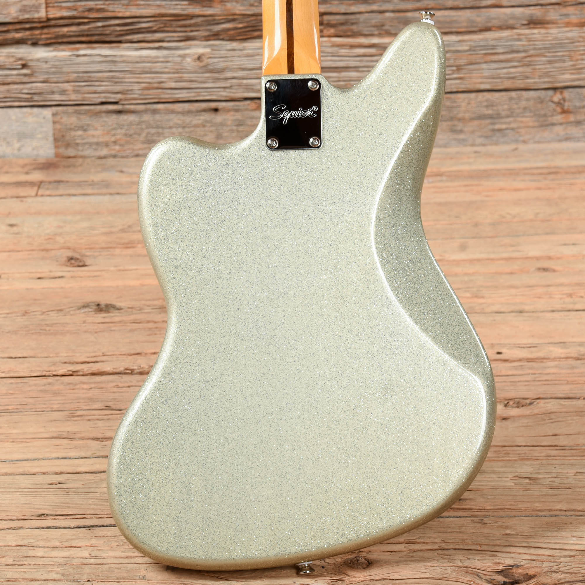 Squier Classic Vibe '60s Jaguar Silver Sparkle w/Matching Headcap ...
