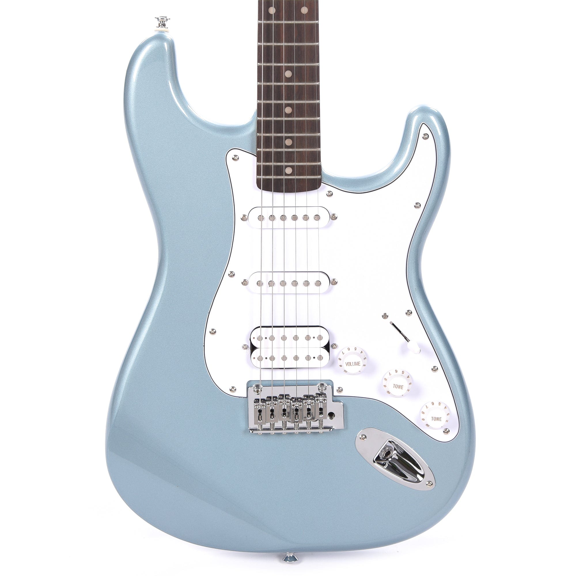 Squier Affinity Series Stratocaster HSS Ice Blue Metallic – Chicago ...
