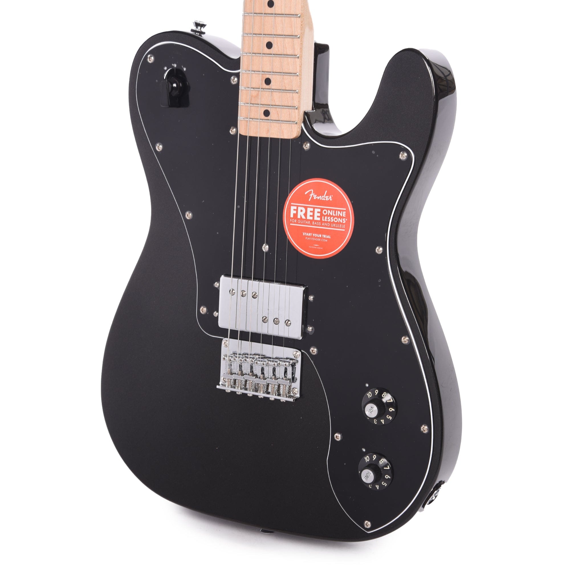 Squier Paranormal Esquire Deluxe Metallic Black – Chicago Music Exchange