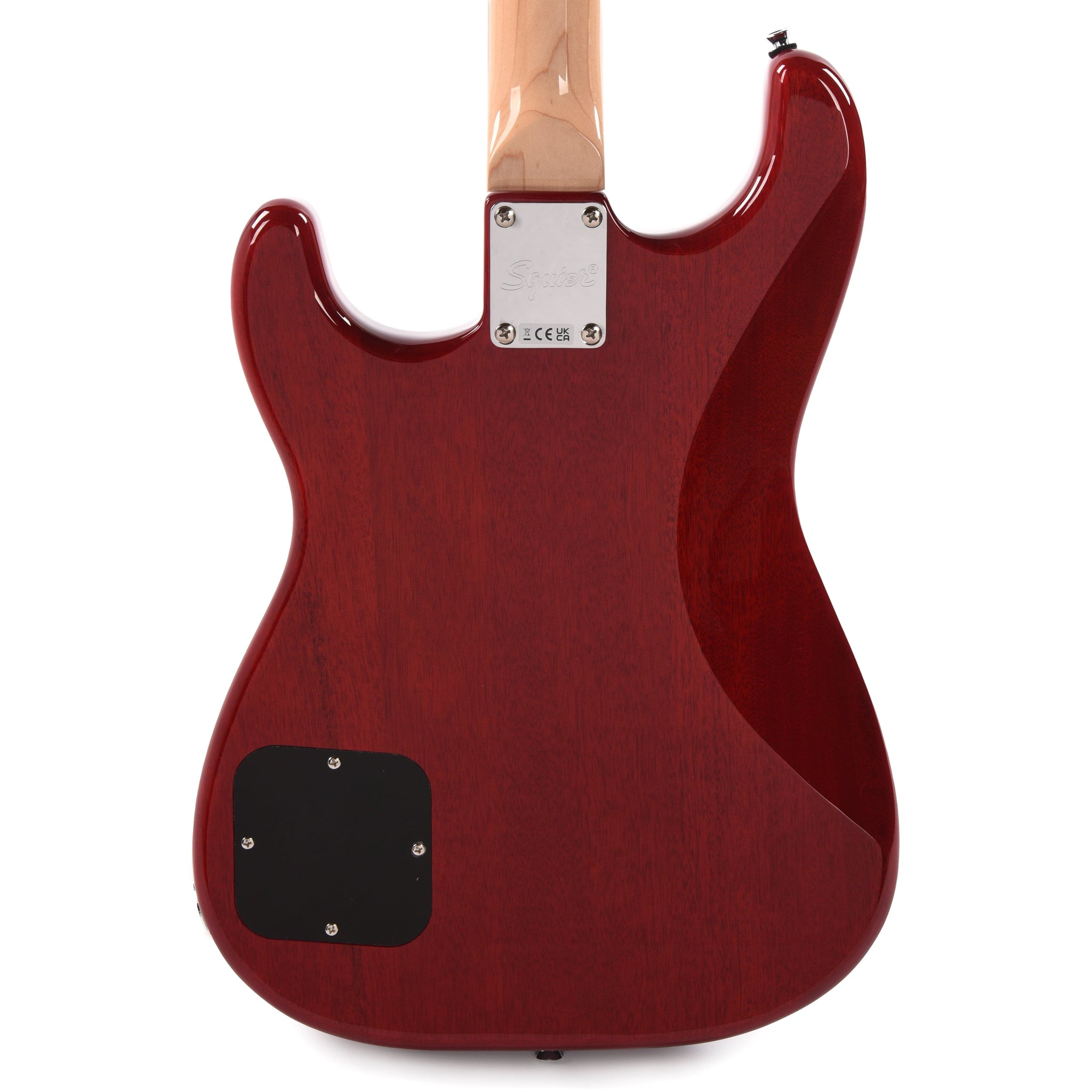 Squier Paranormal Strat-O-Sonic Crimson Red Transparent – Chicago Music ...
