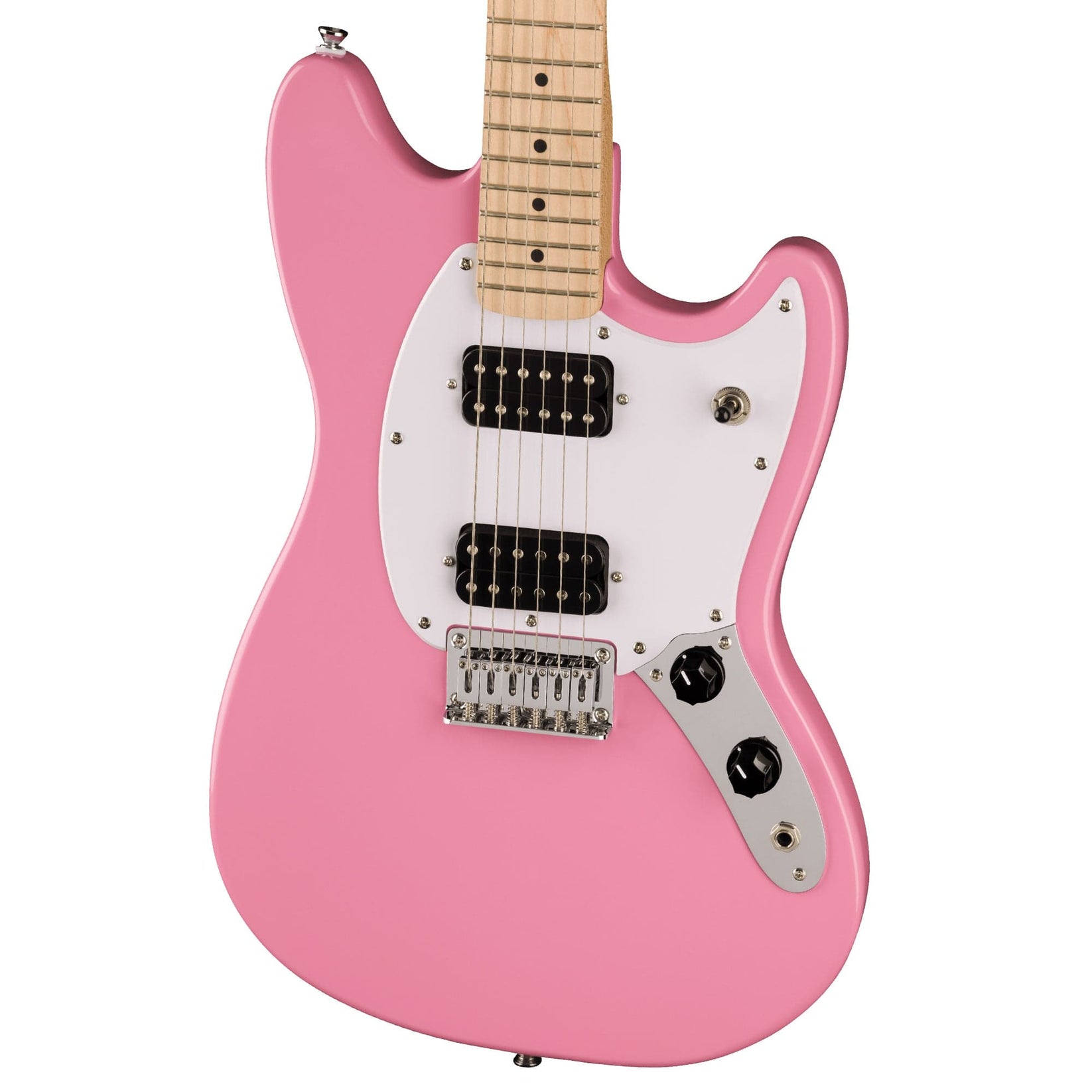 Squier Sonic Mustang HH Flash Pink – Chicago Music Exchange