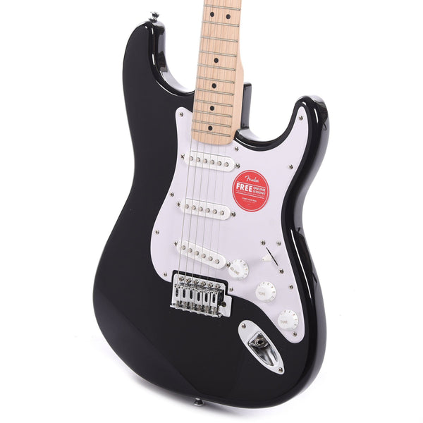 Squier Sonic Stratocaster Black – Chicago Music Exchange