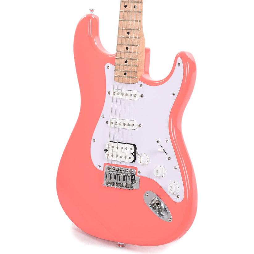 Squier Sonic Stratocaster HSS Tahitian Coral – Chicago Music Exchange