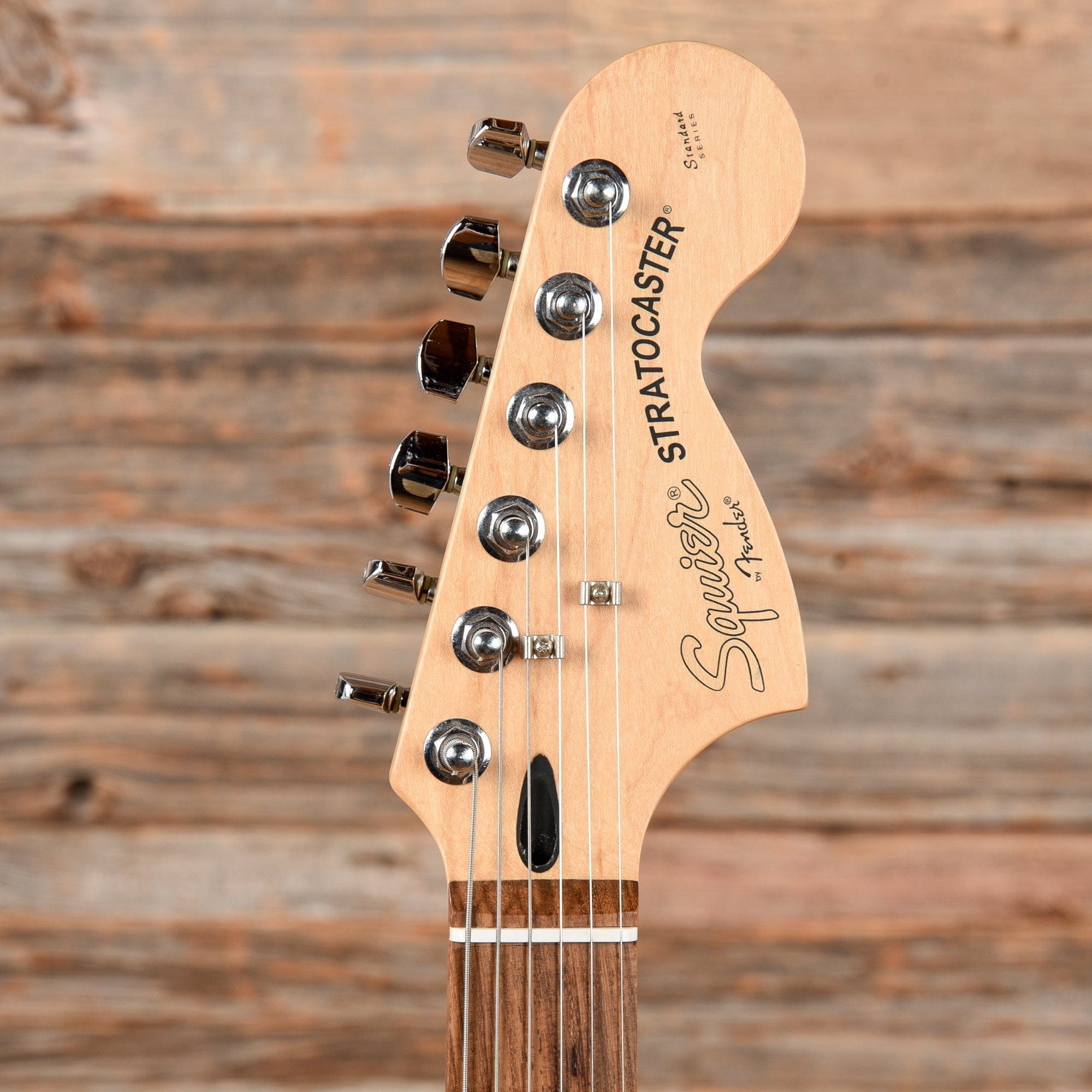 Squier Standard Stratocaster FMT Sunburst 2006 – Chicago Music Exchange