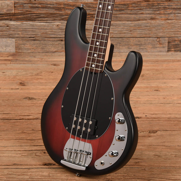 Sterling by Music Man S.U.B. Series StingRay Ruby Red Burst Satin ...