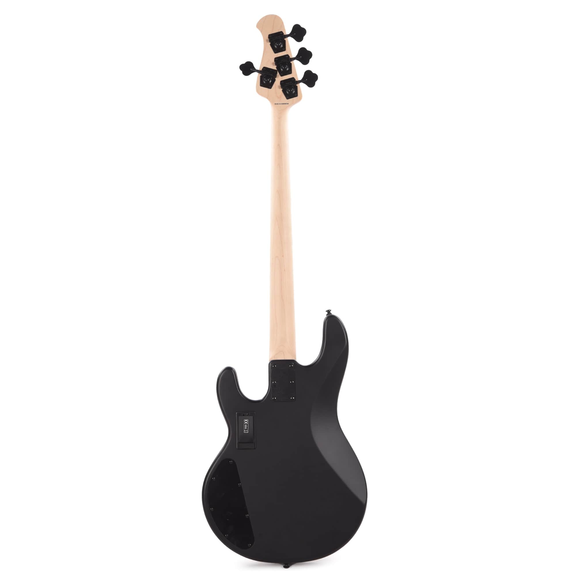 Sterling By Music Man StingRay HH RAY4HH Stealth Black Bass Guitar ...