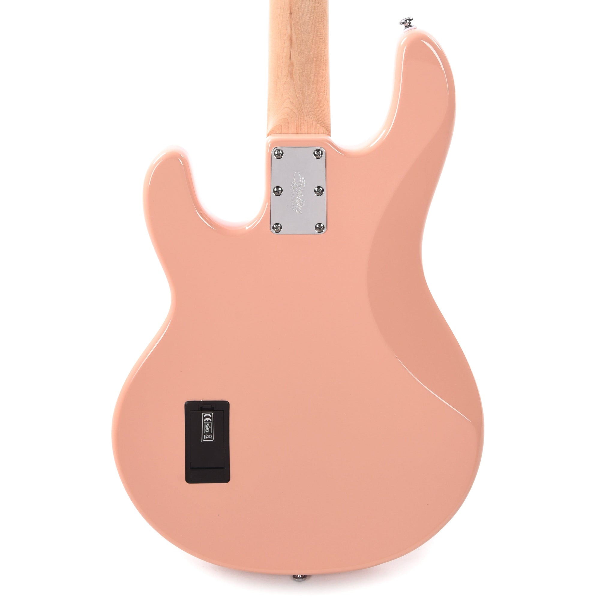 Sterling By Music Man StingRay RAY4 Pueblo Pink Bass Guitar – Chicago Music Exchange