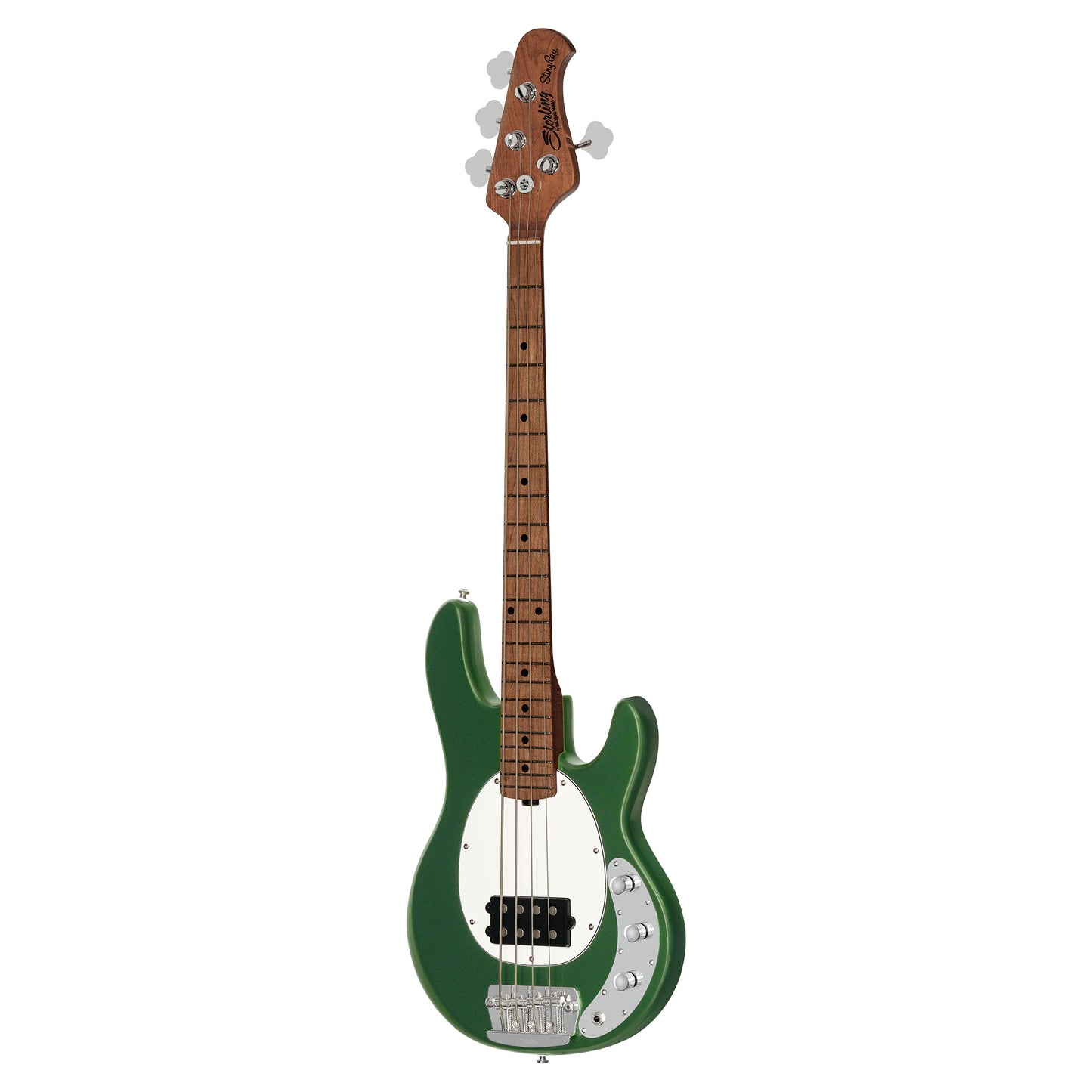 Sterling by Music Man StingRay Short Scale Bass Charging Green ...