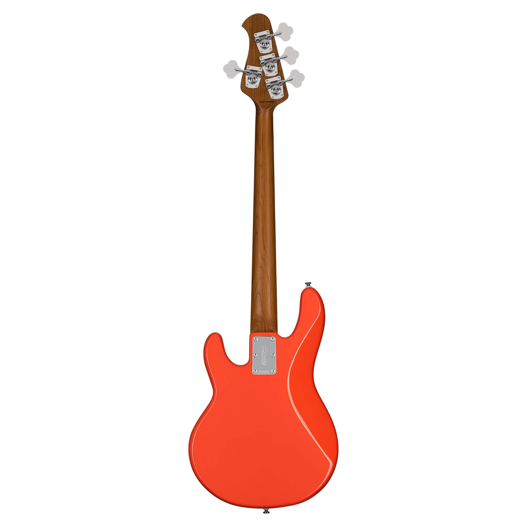 Sterling By Music Man StingRay Short Scale RAYSS4 Fiesta Red Bass Guit ...