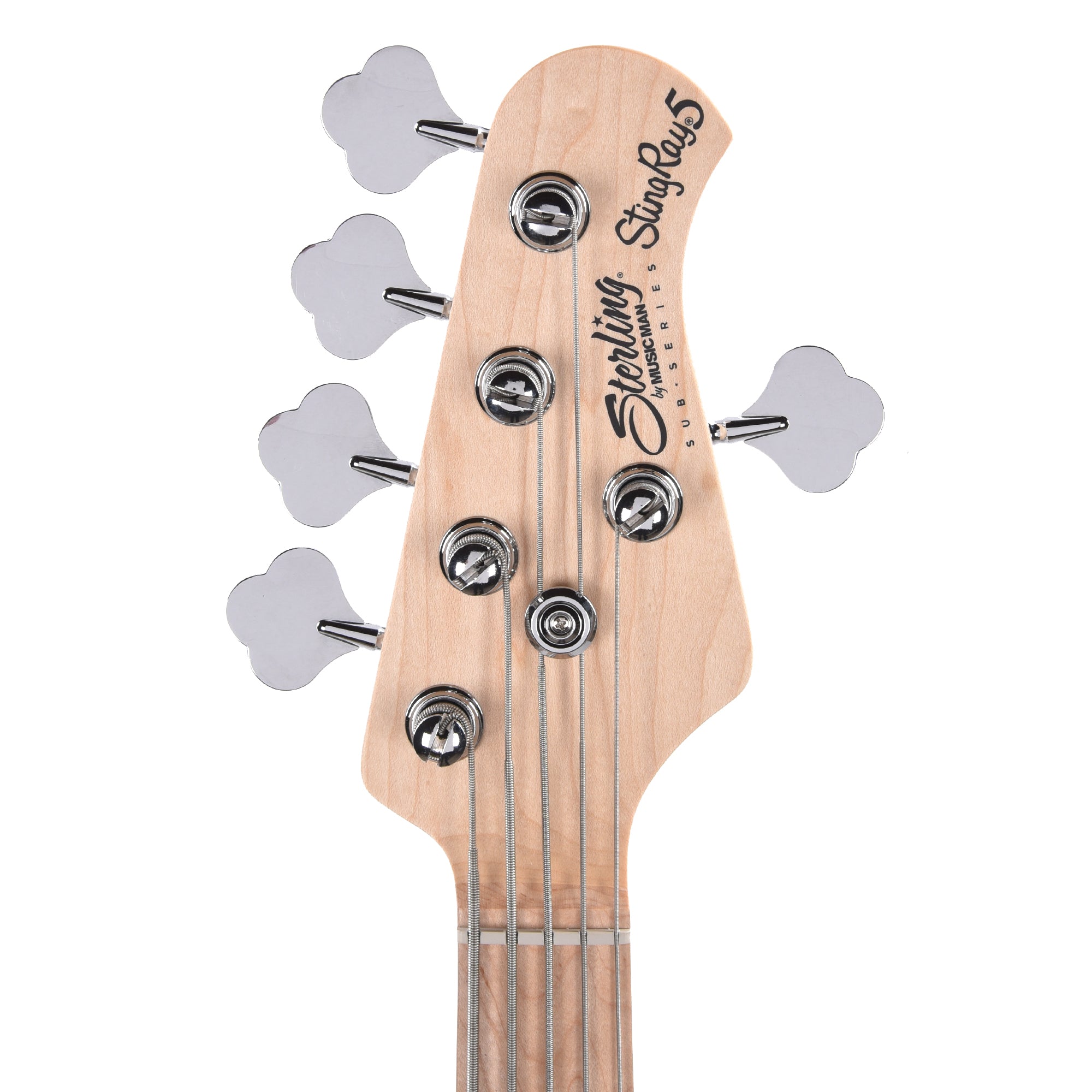 Sterling By Music Man StingRay 5 RAY5 Chopper Blue Bass Guitar ...