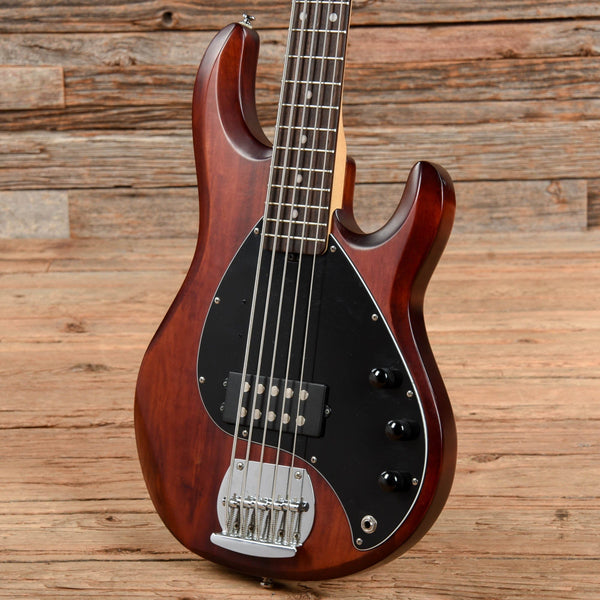 Sterling by Music Man SUB Ray5 Walnut Satin – Chicago Music Exchange