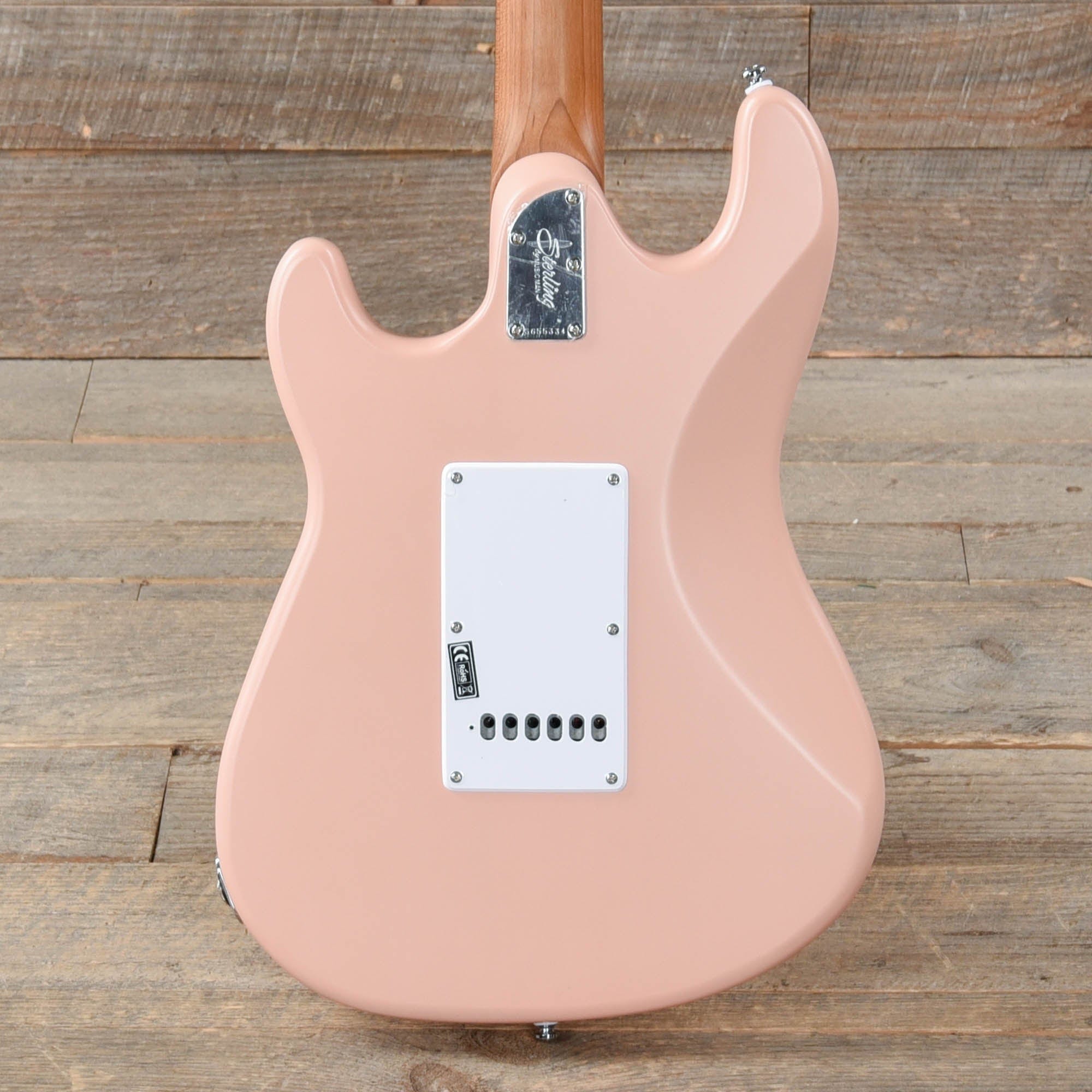 Sterling by Music Man Cutlass HSS Pueblo Pink Satin – Chicago Music ...