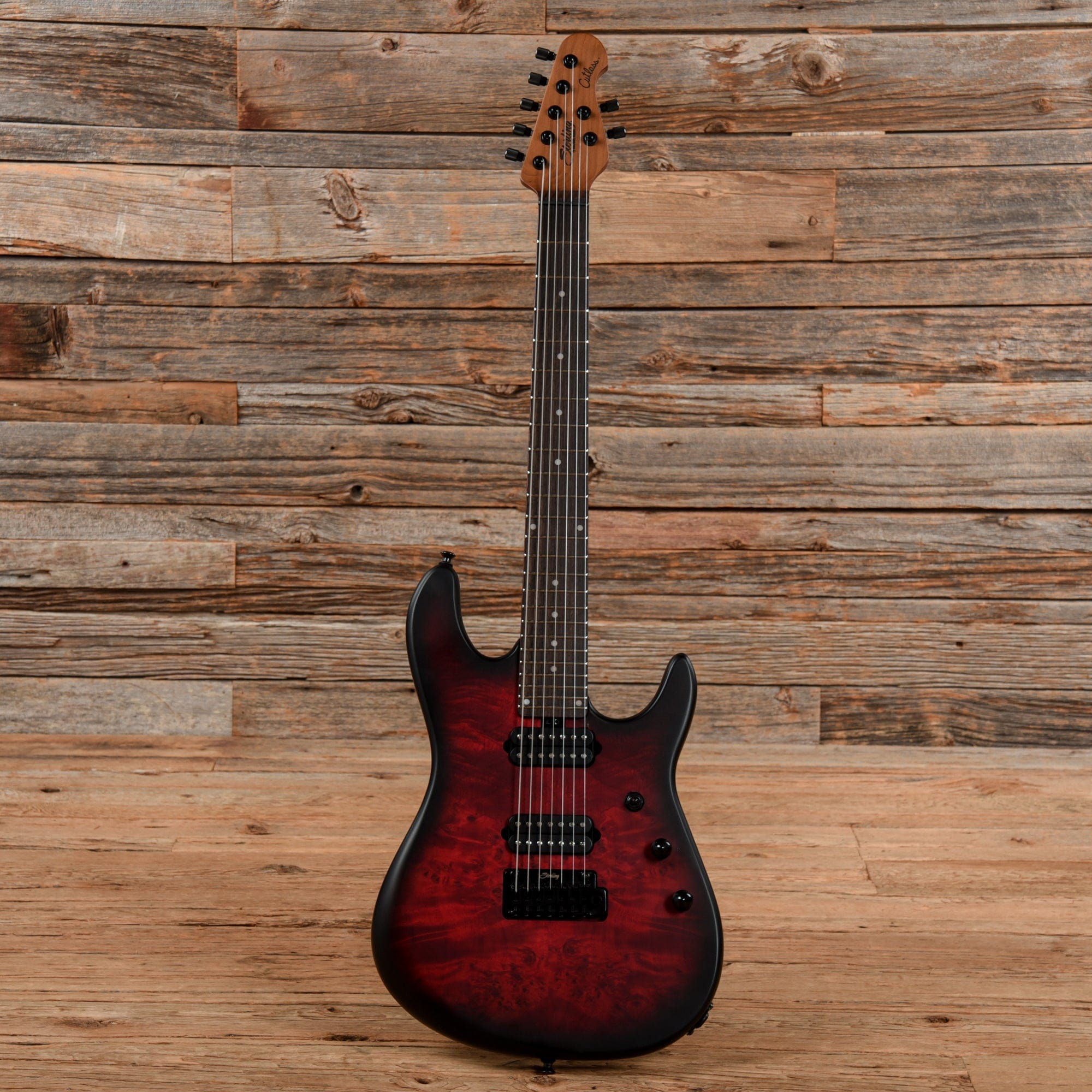 Sterling by Music Man Jason Richardson Signature 7-String Cutlass Dark ...
