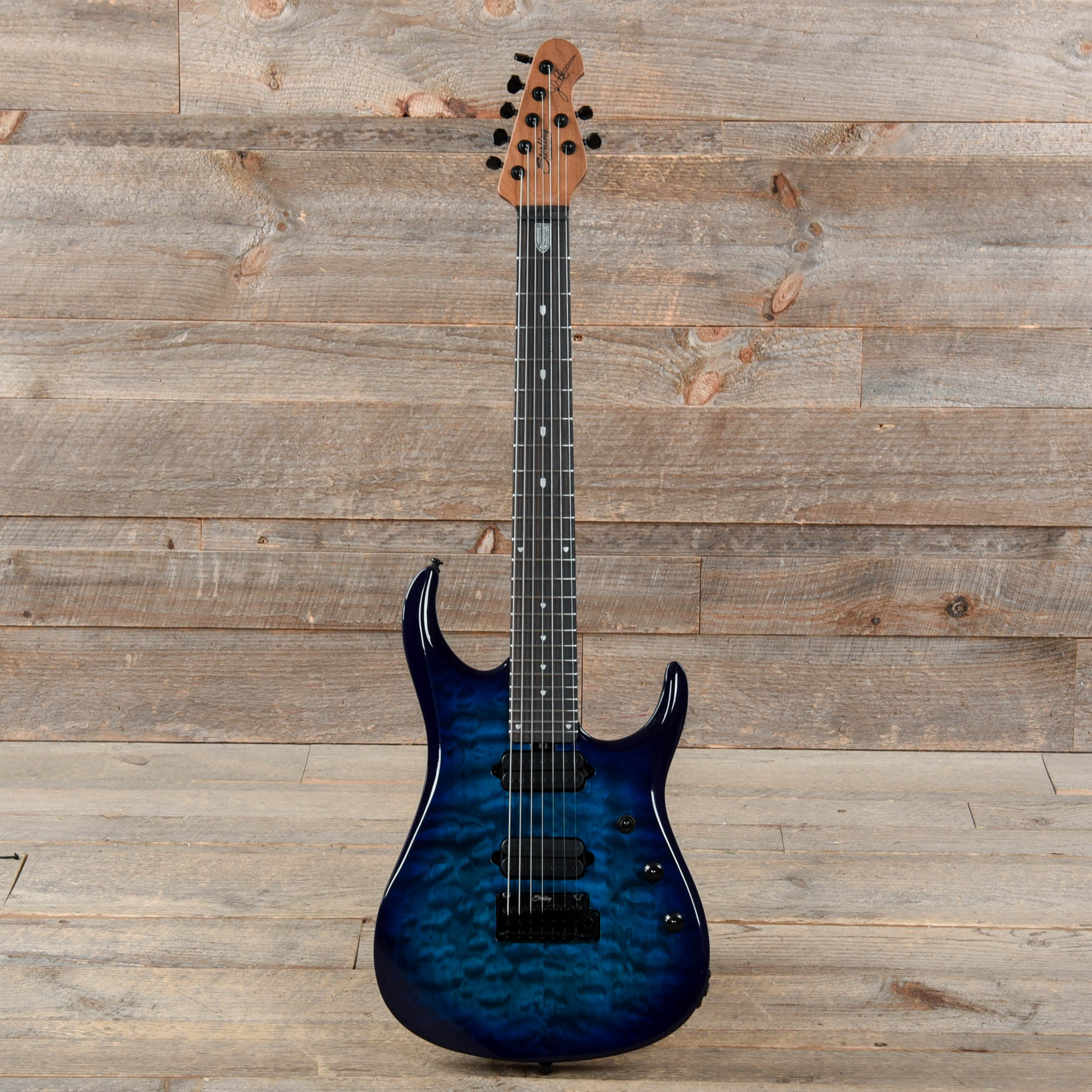 Sterling by Music Man JP157D John Petrucci 7-String Quilted Maple Ceru ...