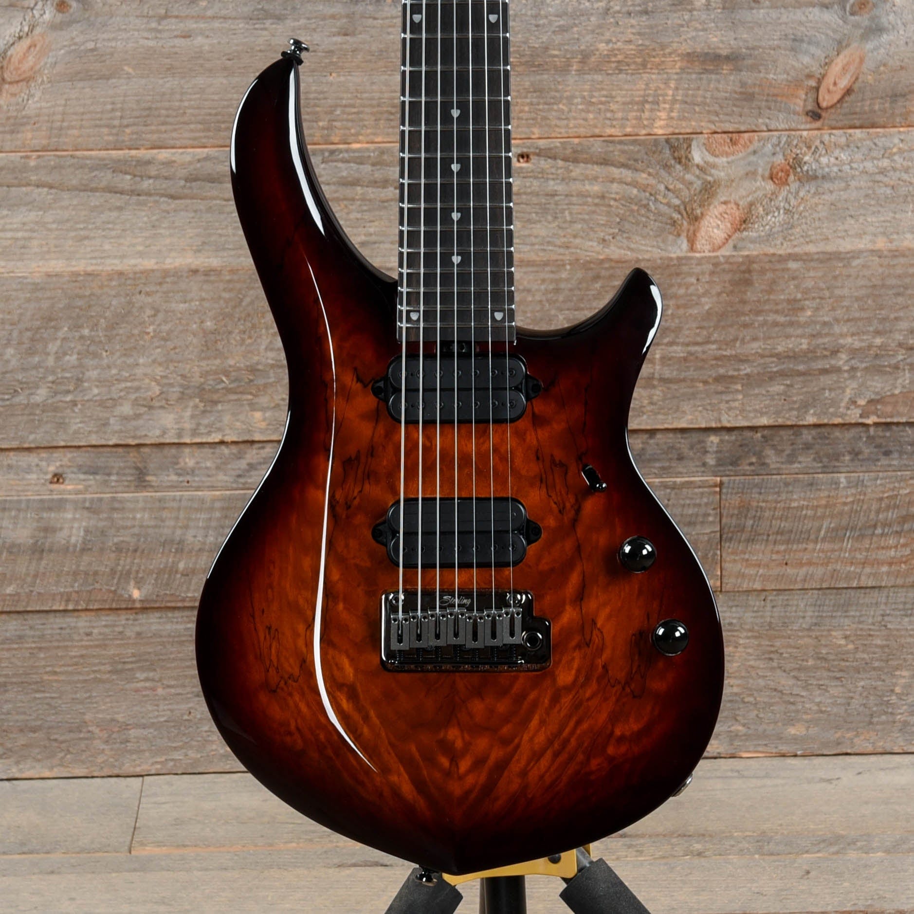 Sterling by Music Man MAJ270X John Petrucci Majesty 7-String Spalted M ...