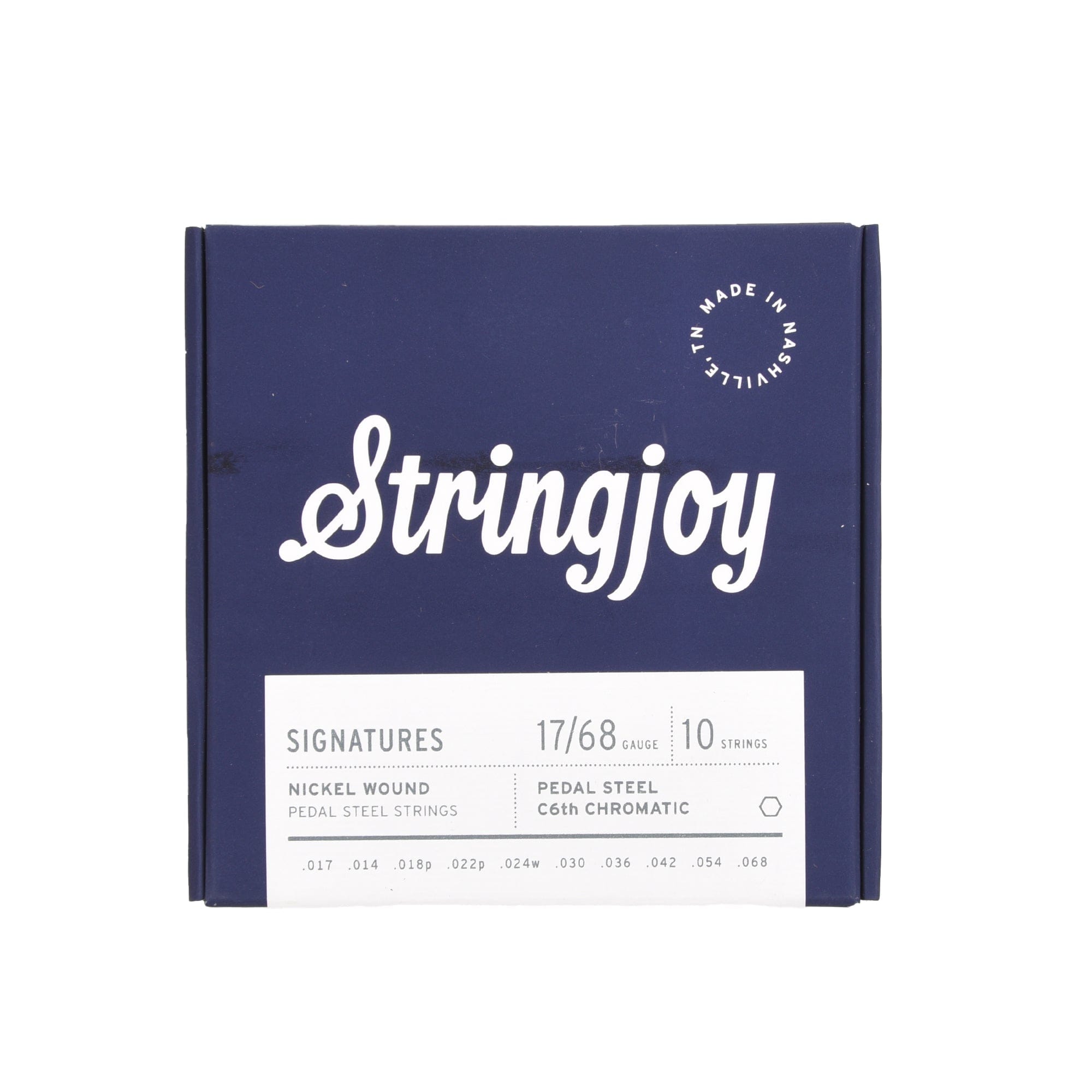 Stringjoy Signatures Pedal Steel C6th 17-68 Nickel Wound Strings ...