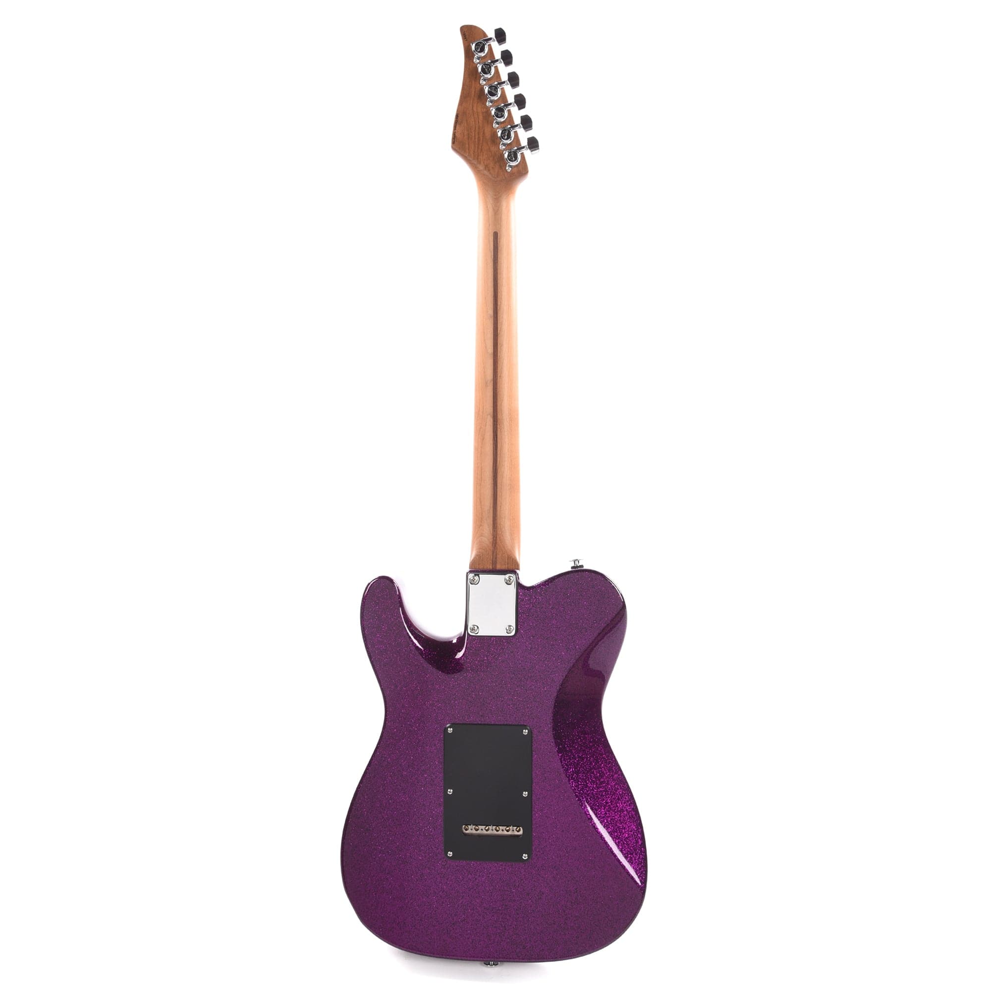 Suhr Custom Classic T Paulownia HH Purple Sparkle w/1-Piece Roasted Ma ...