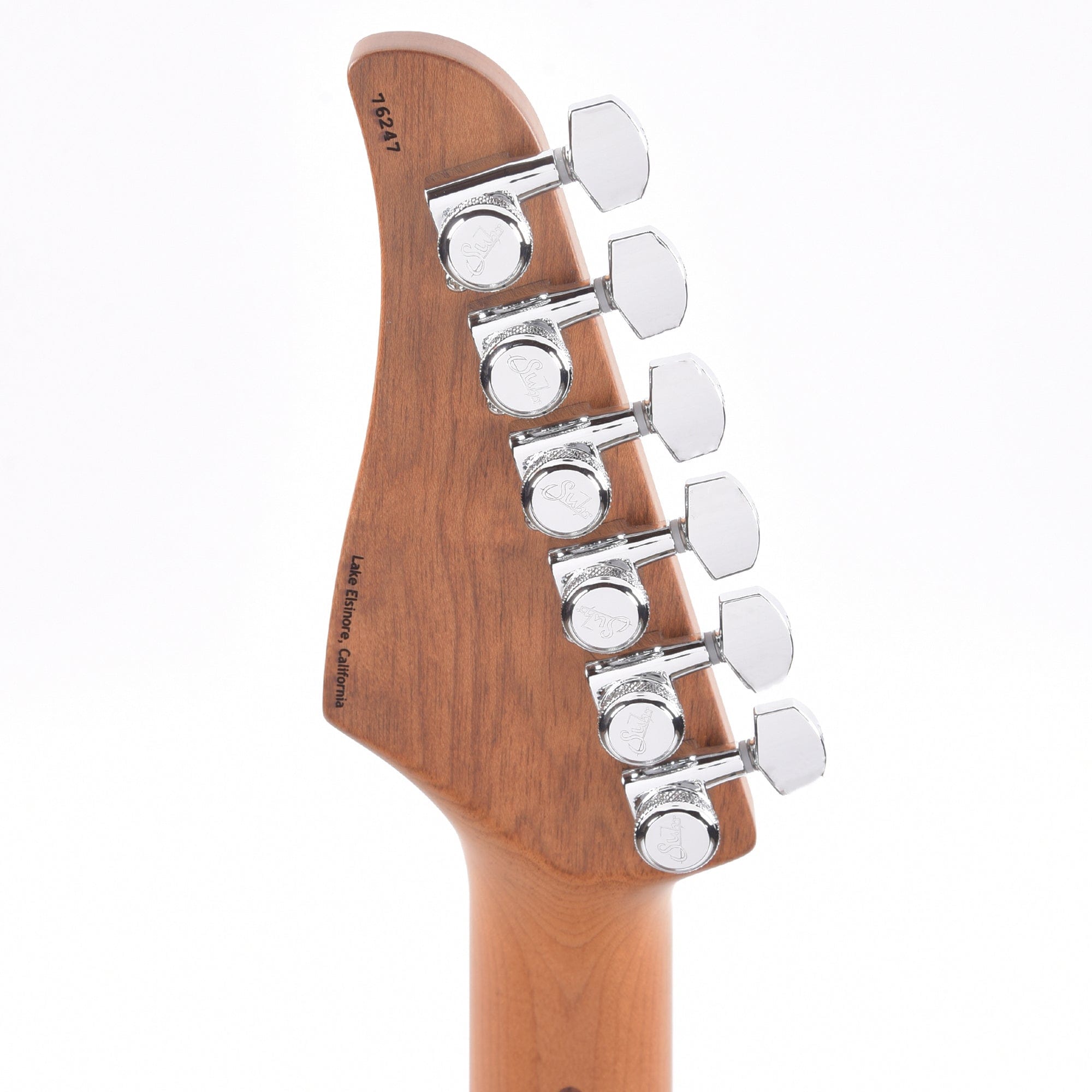 Suhr Custom Classic T Paulownia HH Purple Sparkle w/1-Piece Roasted Ma ...