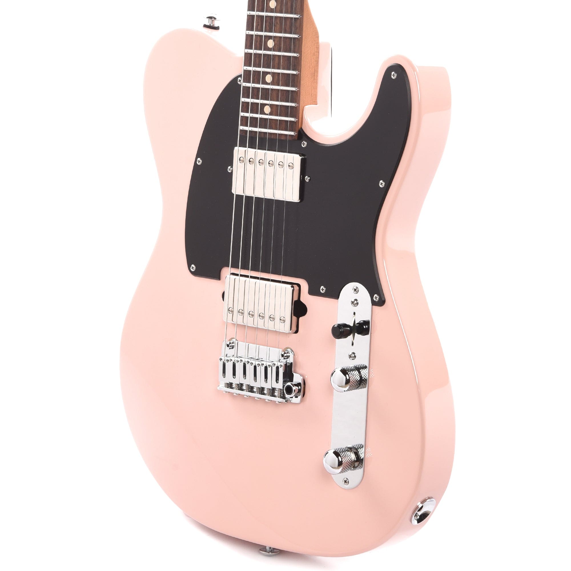 Suhr Custom Classic T Paulownia HH Shell Pink w/Roasted Neck & Rosewoo ...