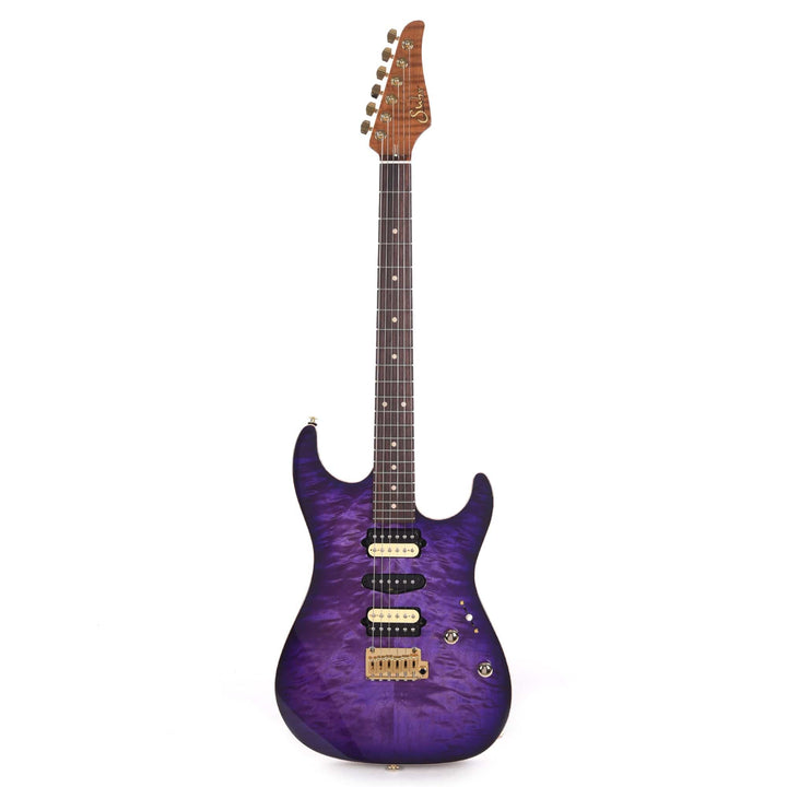 Suhr Custom Standard HSH Trans Purple Burst w/CME Hand-Selected Quilt ...