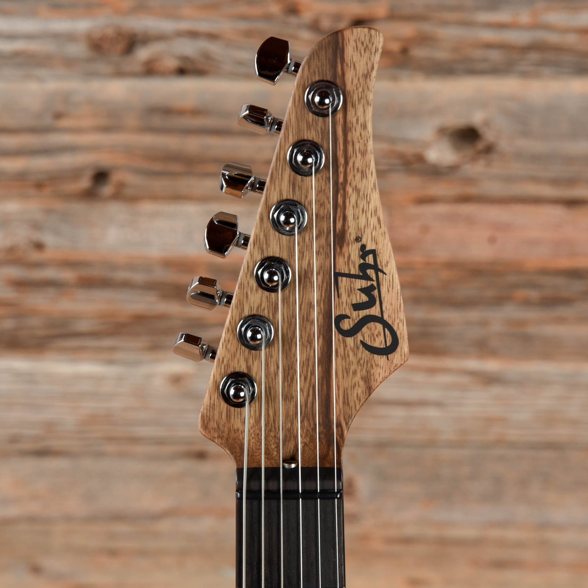 Suhr Modern Black Limba w/Waterfall Burl Maple Top Inferno Burst ...