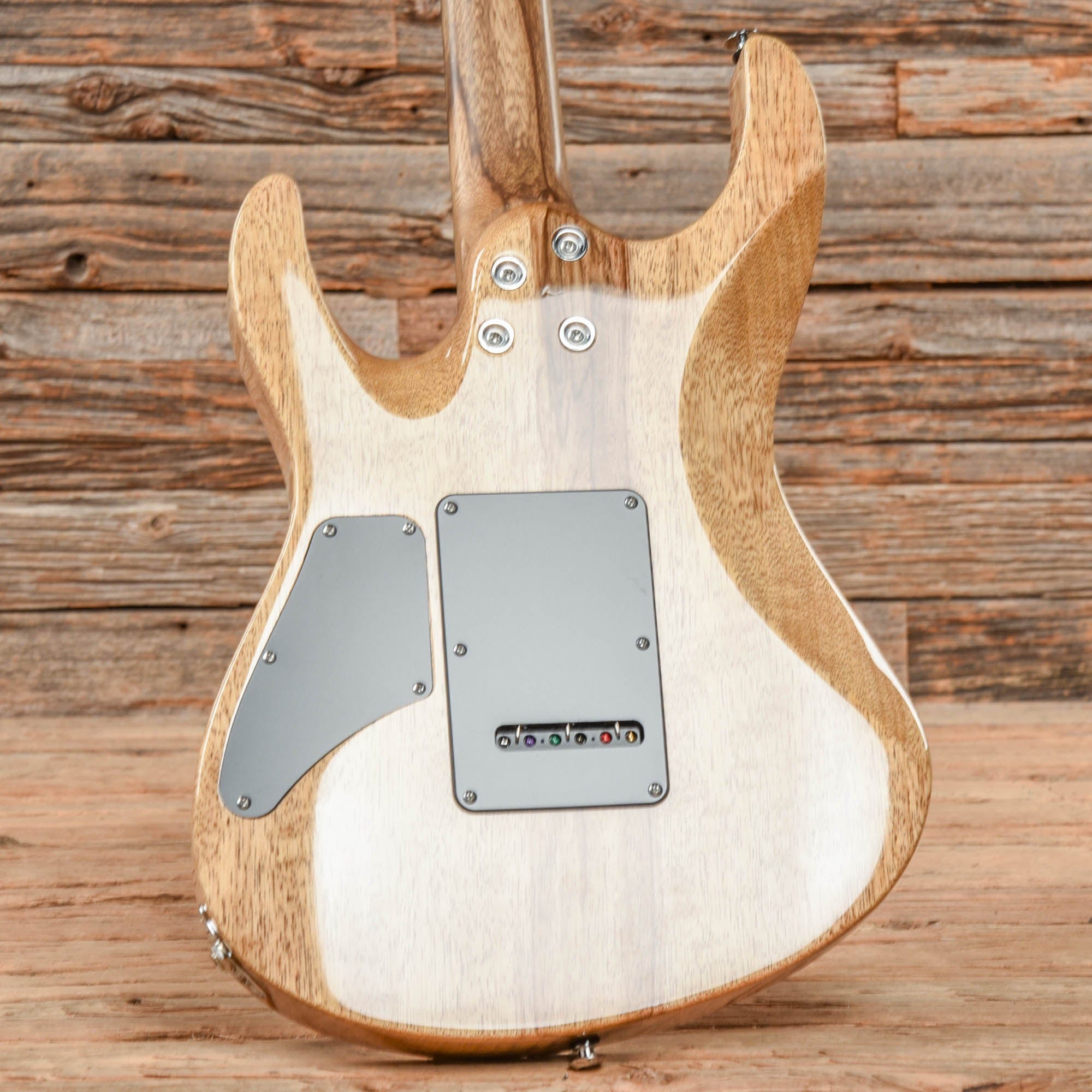 Suhr Modern Black Limba w/Waterfall Burl Maple Top Inferno Burst ...