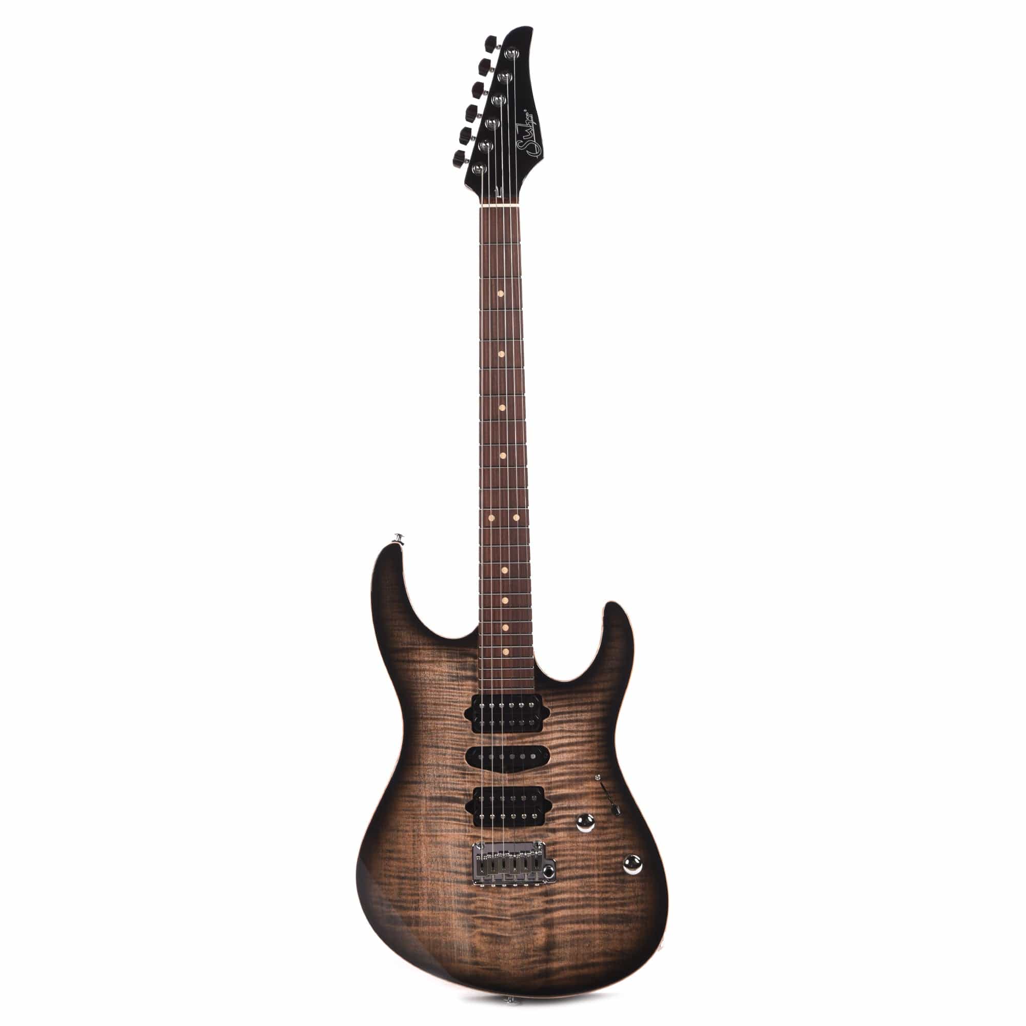 Suhr Modern Plus HSH Trans Charcoal Burst w/Deluxe Gig Bag – Chicago ...