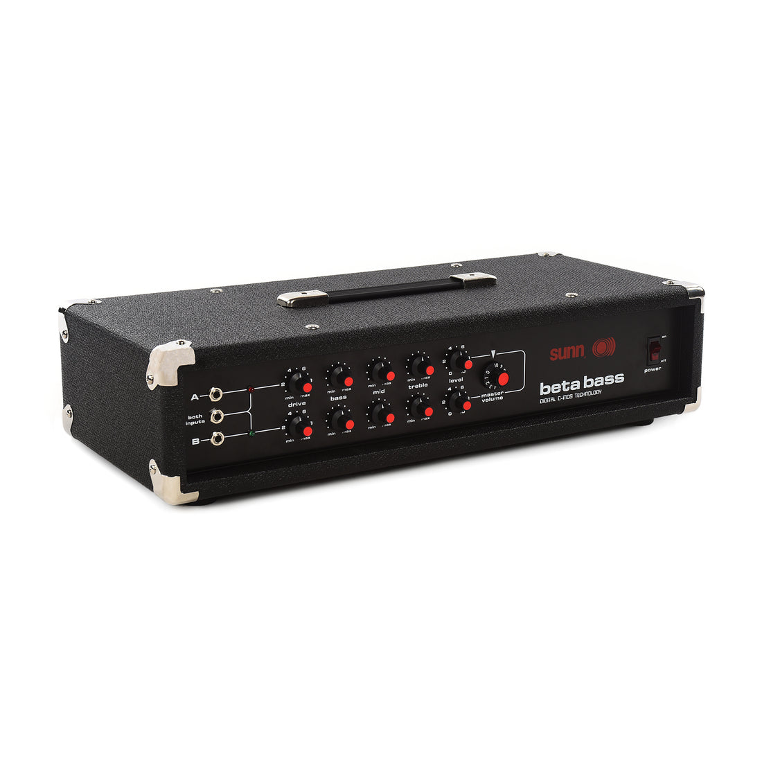 Sunn Beta Bass 200W Solid State CMOS Bass Amp Head – Chicago Music Exchange