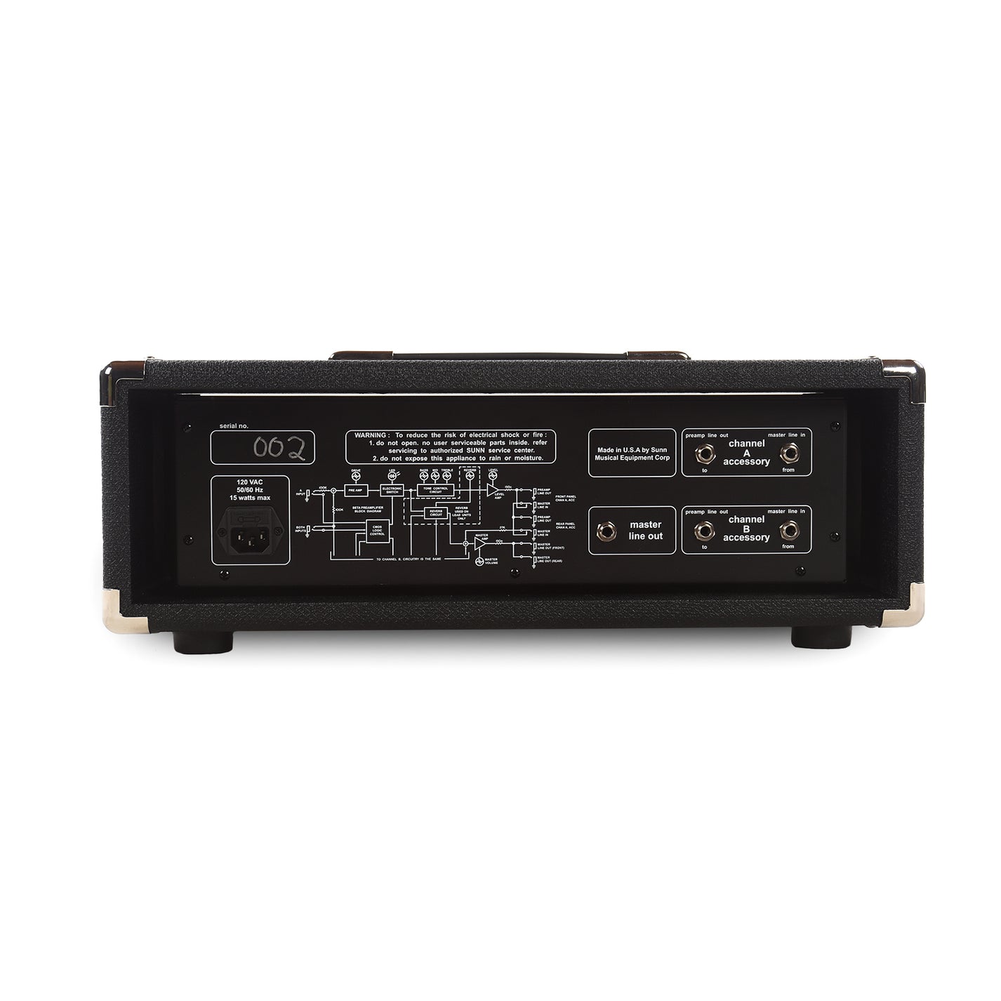 Sunn PL20 CMOS Preamplifier w/ Enclosure – Chicago Music Exchange