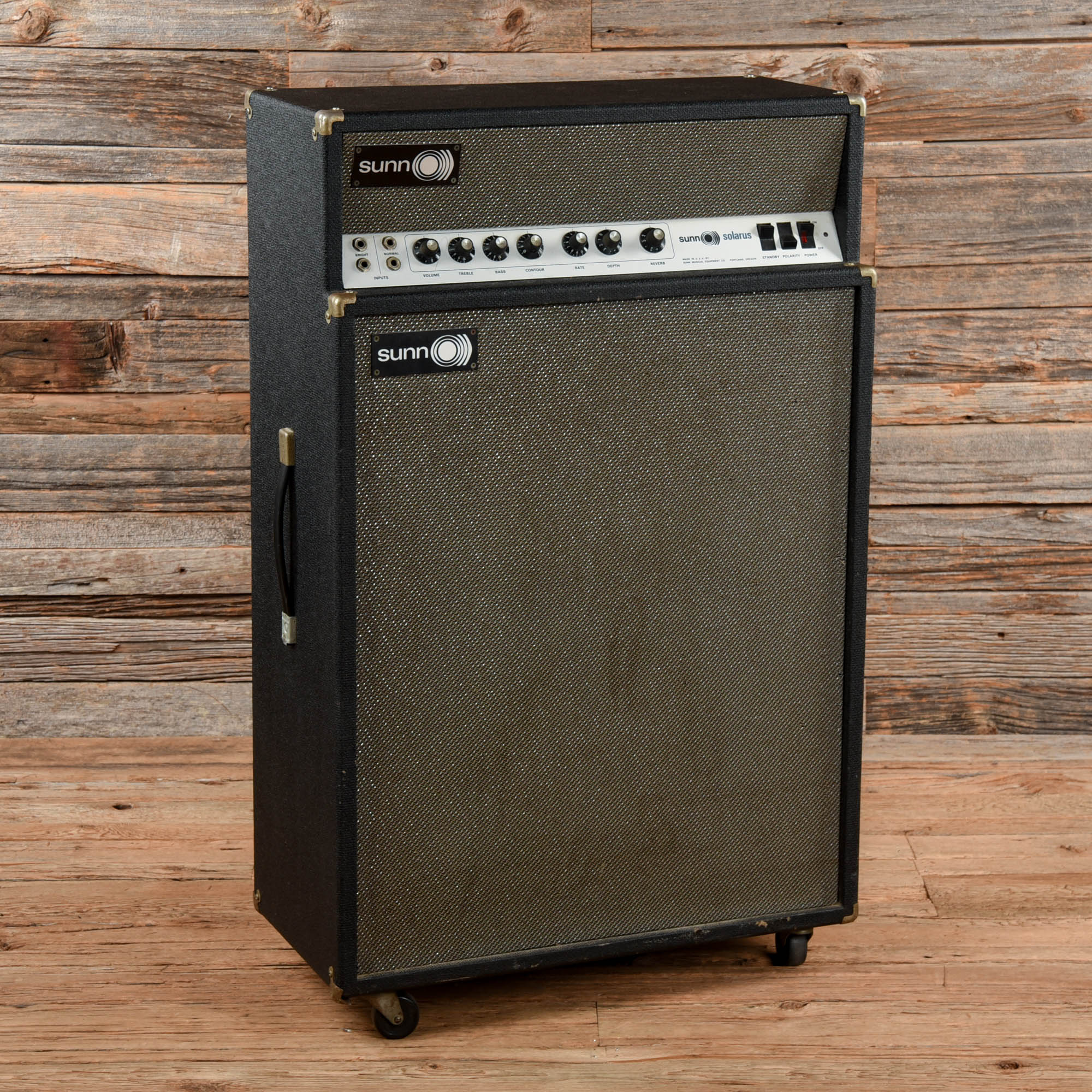 Sunn Solarus 60-Watt 2x12" Guitar Combo Amp 1968 – Chicago Music Exchange