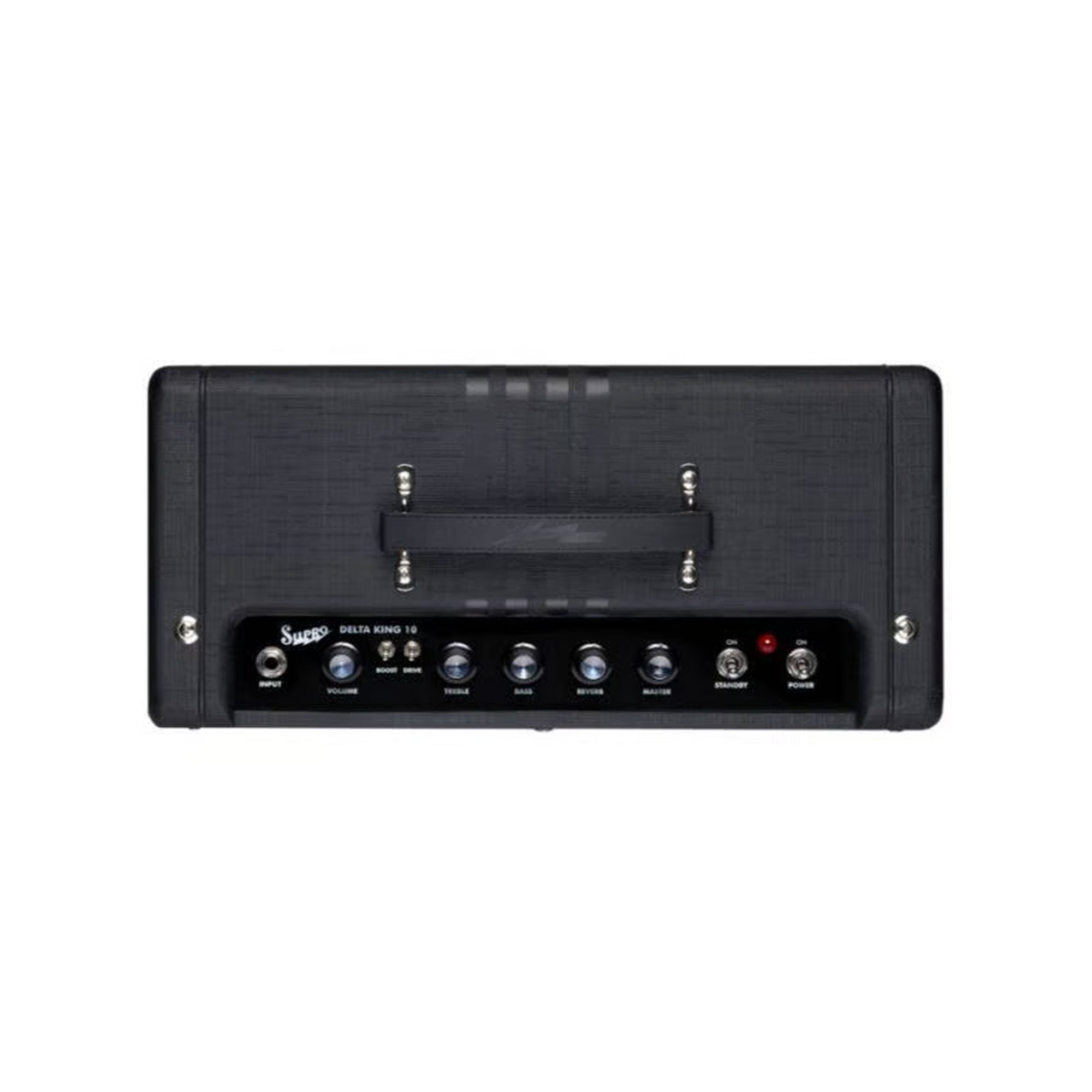 Supro Delta King 10 5W 1x10 Guitar Combo Amp w/ Reverb Black & Black ...