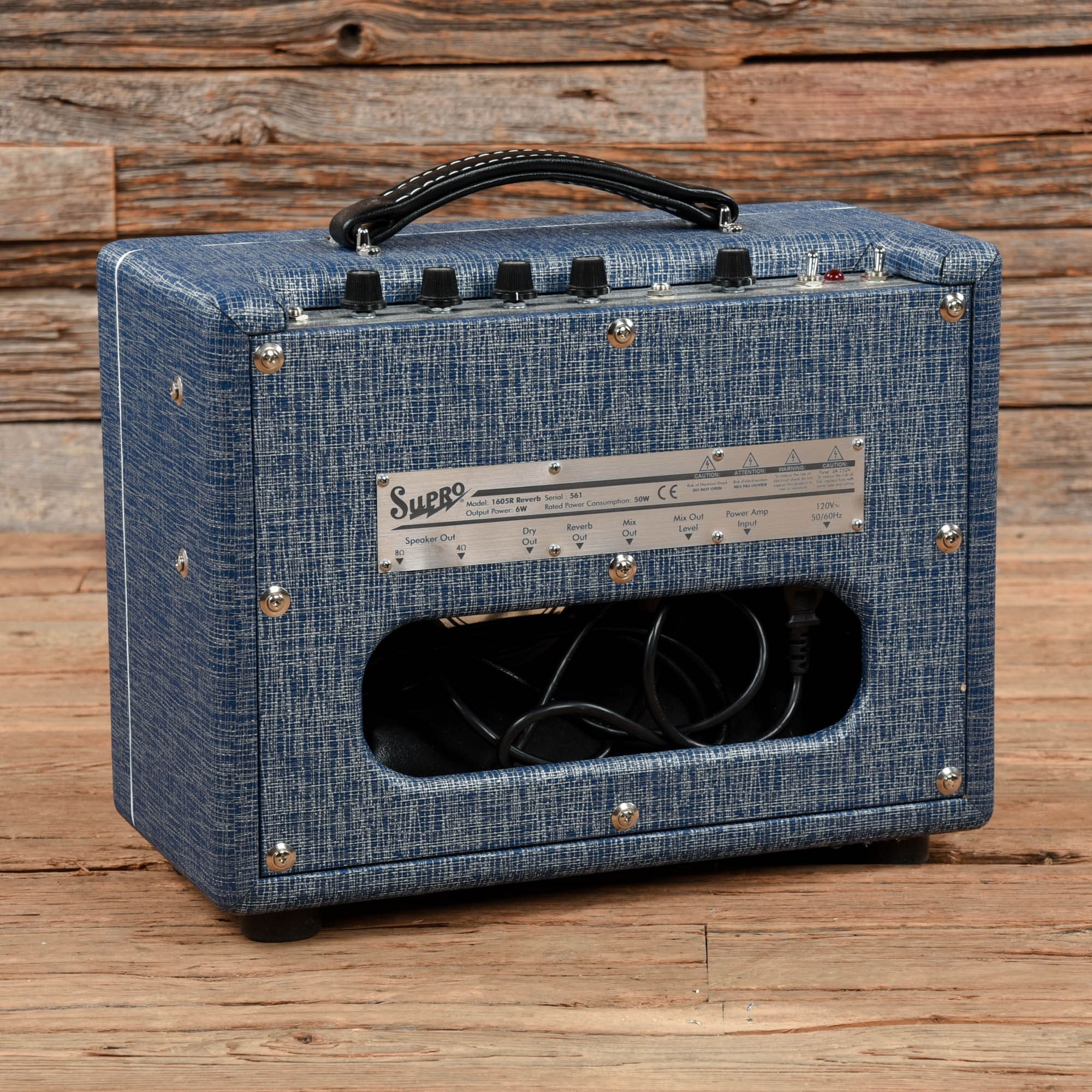 Supro 1605R 5w 1x8 Guitar Combo Amp – Chicago Music Exchange