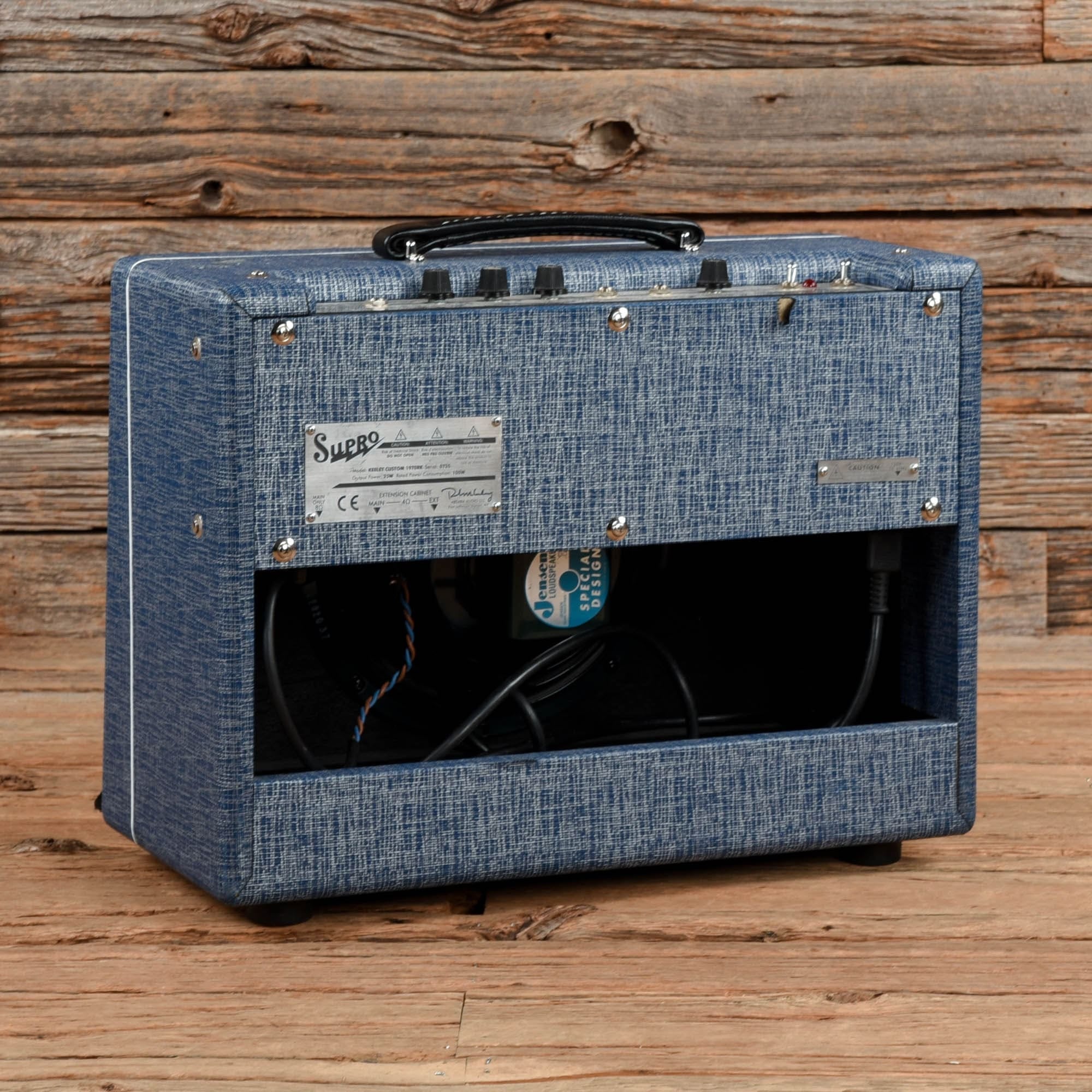 Supro 1970RK Keeley Custom 25-Watt 1x10" Guitar Combo – Chicago Music ...