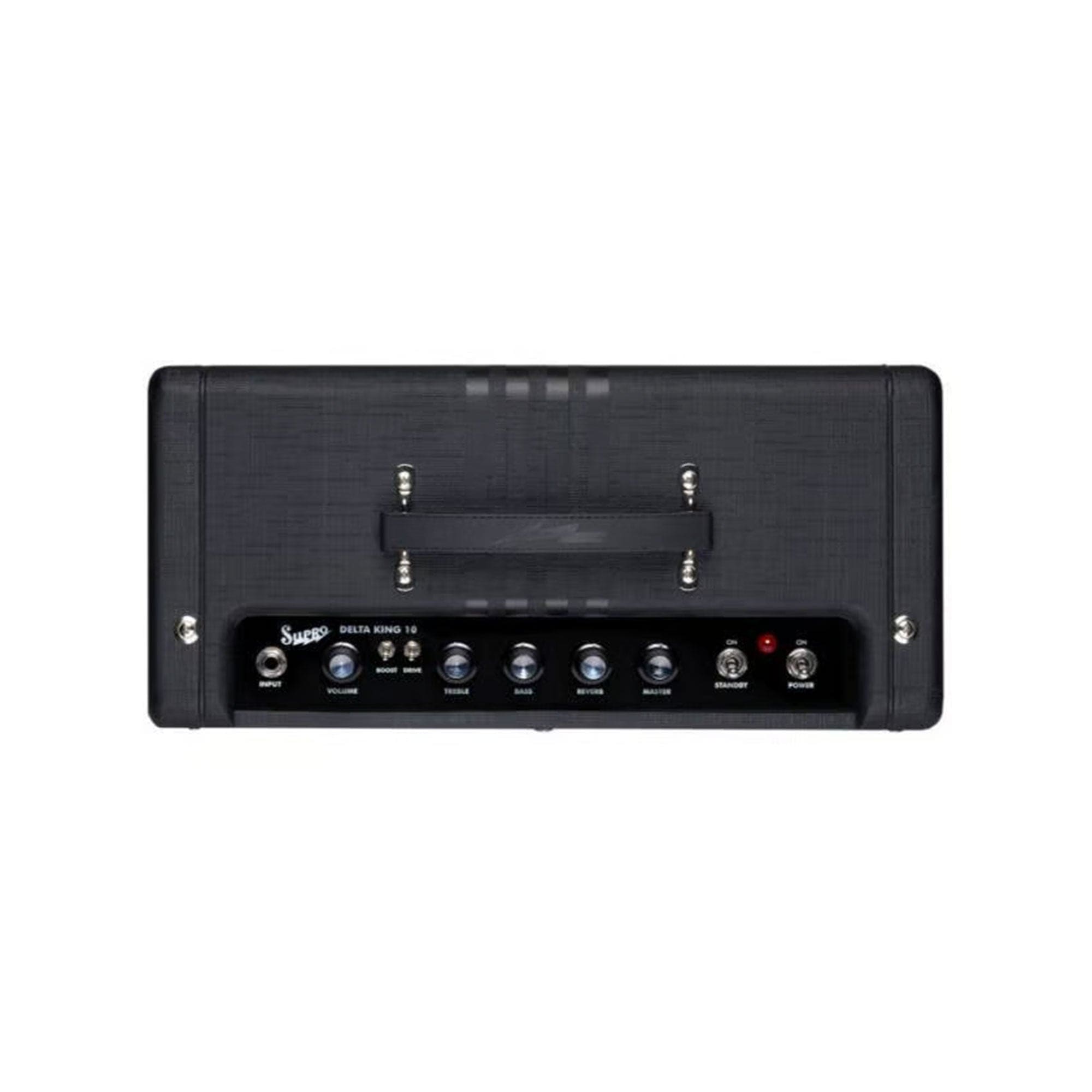 Supro Delta King 10 5W 1x10 Guitar Combo Amp w/ Reverb Black & Black ...
