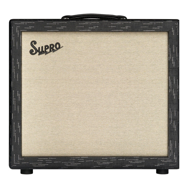 Supro Royale 112 50W 1x12 Guitar Combo Amp Black Scandia – Chicago ...