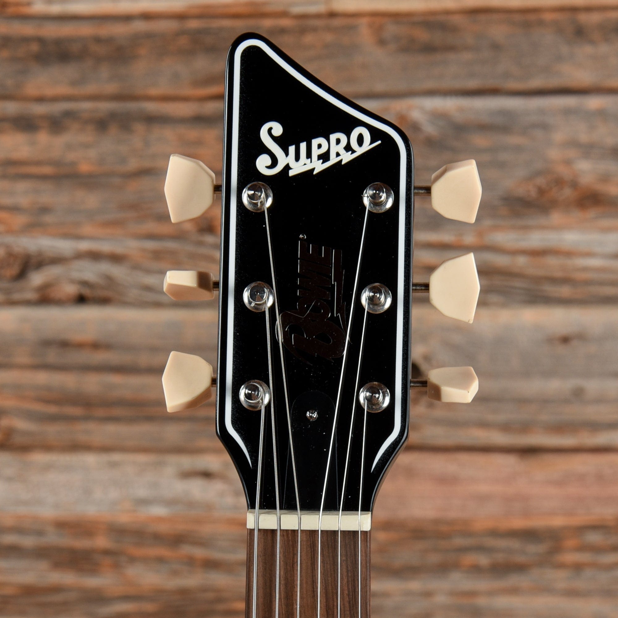 Supro 1224DBHT Limited Edition David Bowie 1961 Dual Tone White 2019 ...