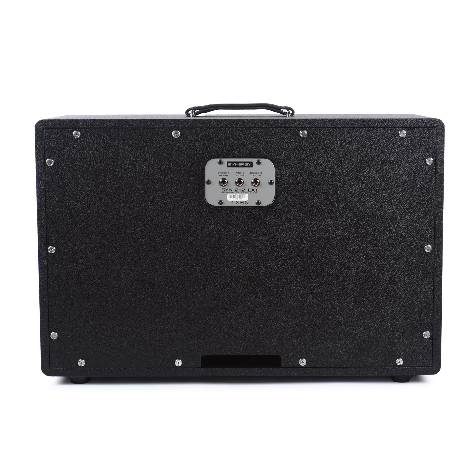 Synergy SYN-212 EXT 2x12" Rear Ported Closed Back Cabinet w/(2) Celest ...