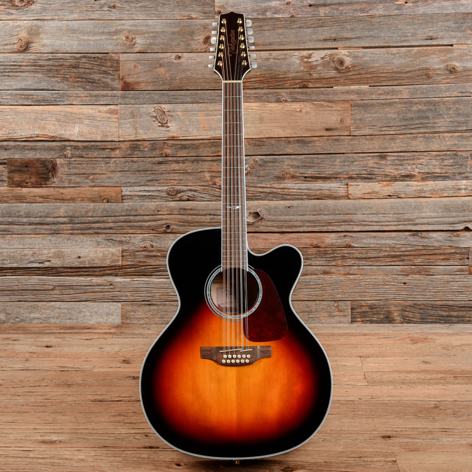 Takamine GJ72CE-12-BSB Sunburst – Chicago Music Exchange