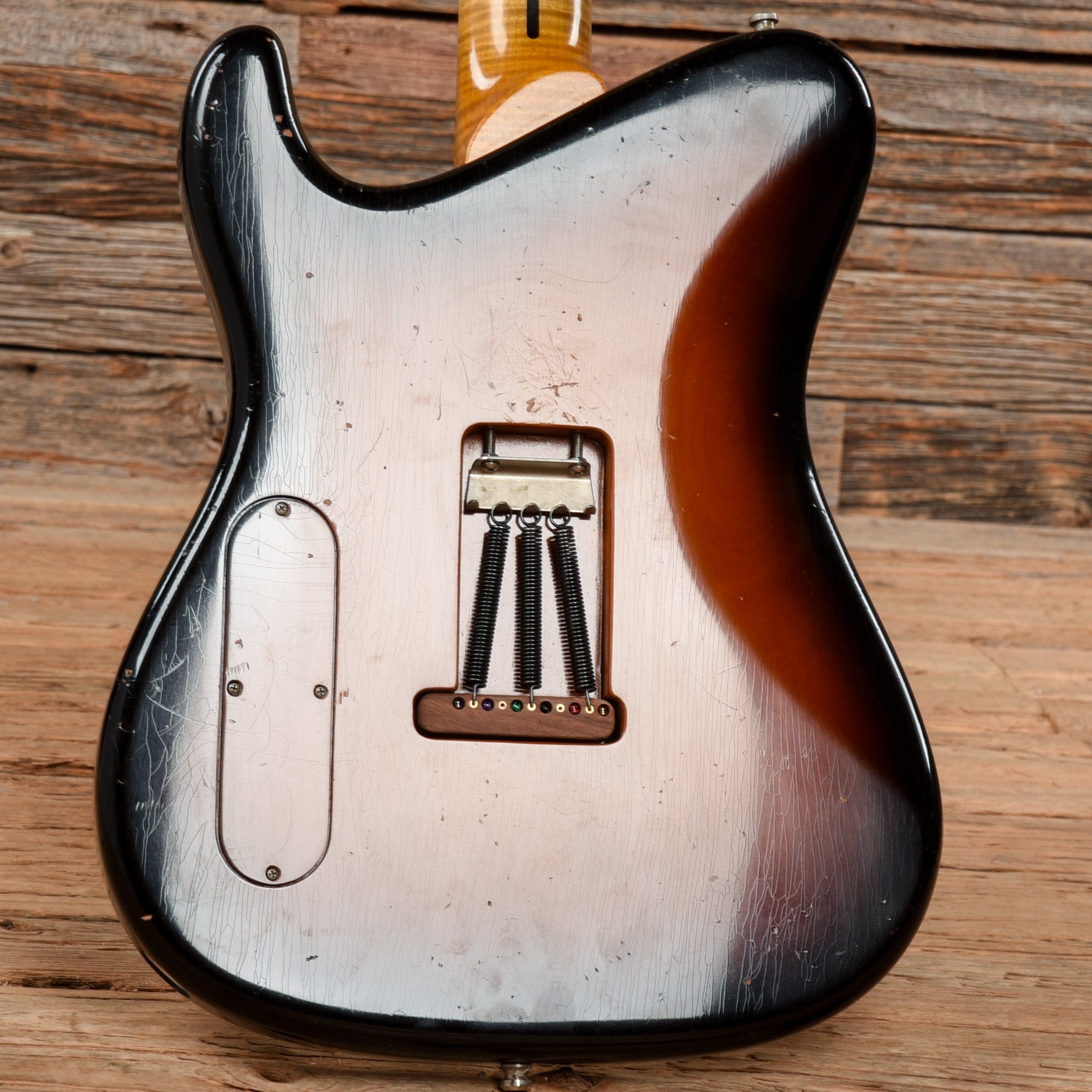 Tausch Guitars 665 Raw Deluxe Figured Maple Aged Antique Sunburst 2021 ...