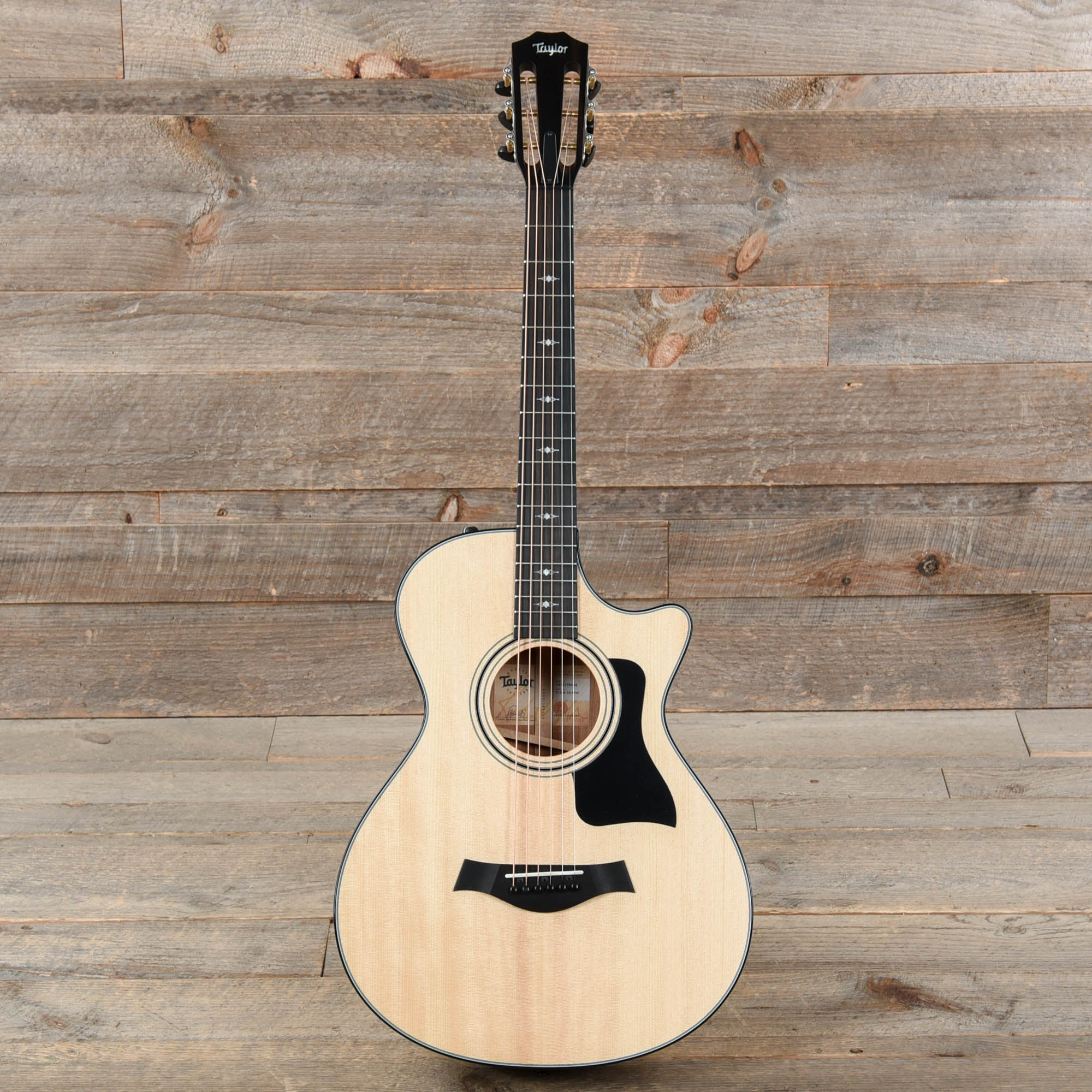 Taylor 312ce 12-Fret Grand Concert Sitka/Sapele Natural ES2 w/V-Class ...