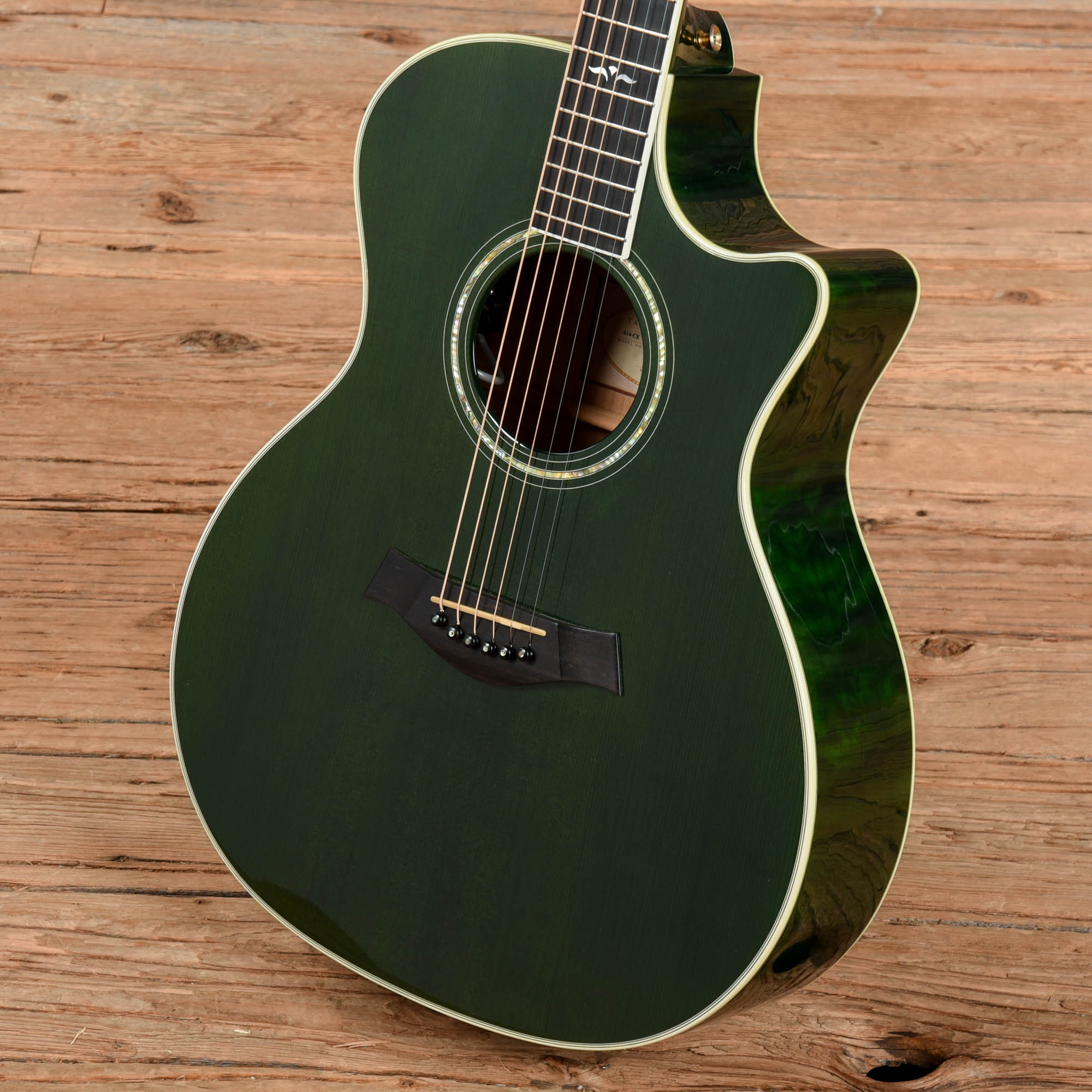 Taylor 614-CE Green 1998 – Chicago Music Exchange